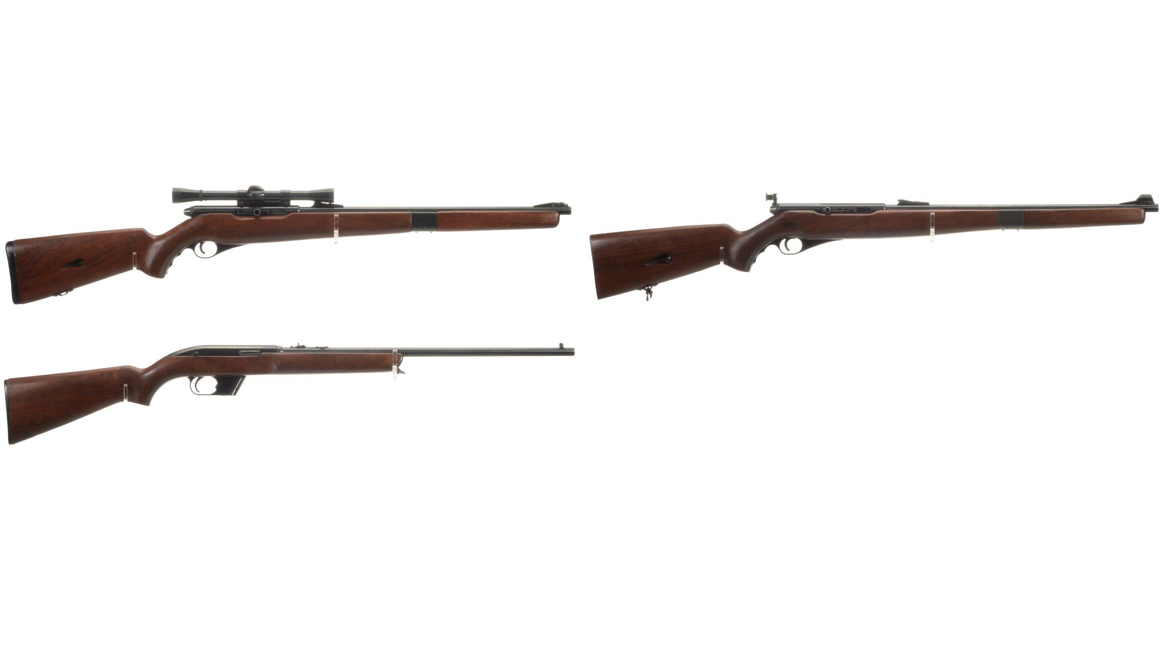 Three .22 Caliber Semi-Automatic Rifles | Rock Island Auction