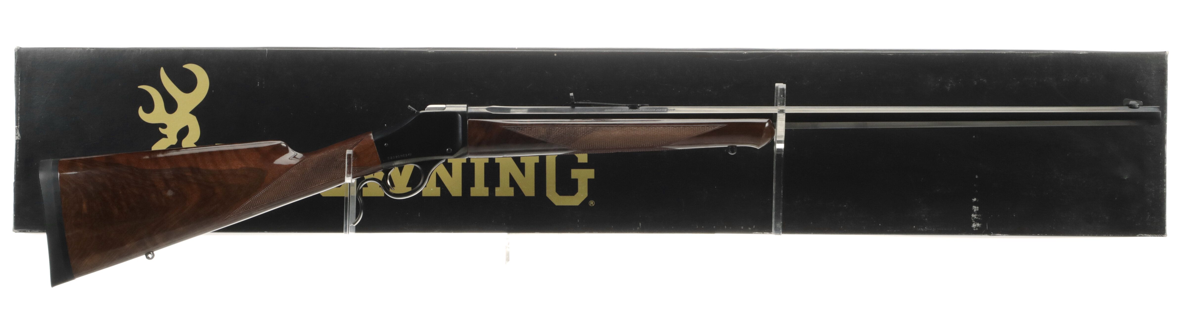 Browning Model 1885 Single Shot Rifle with Box | Rock Island Auction