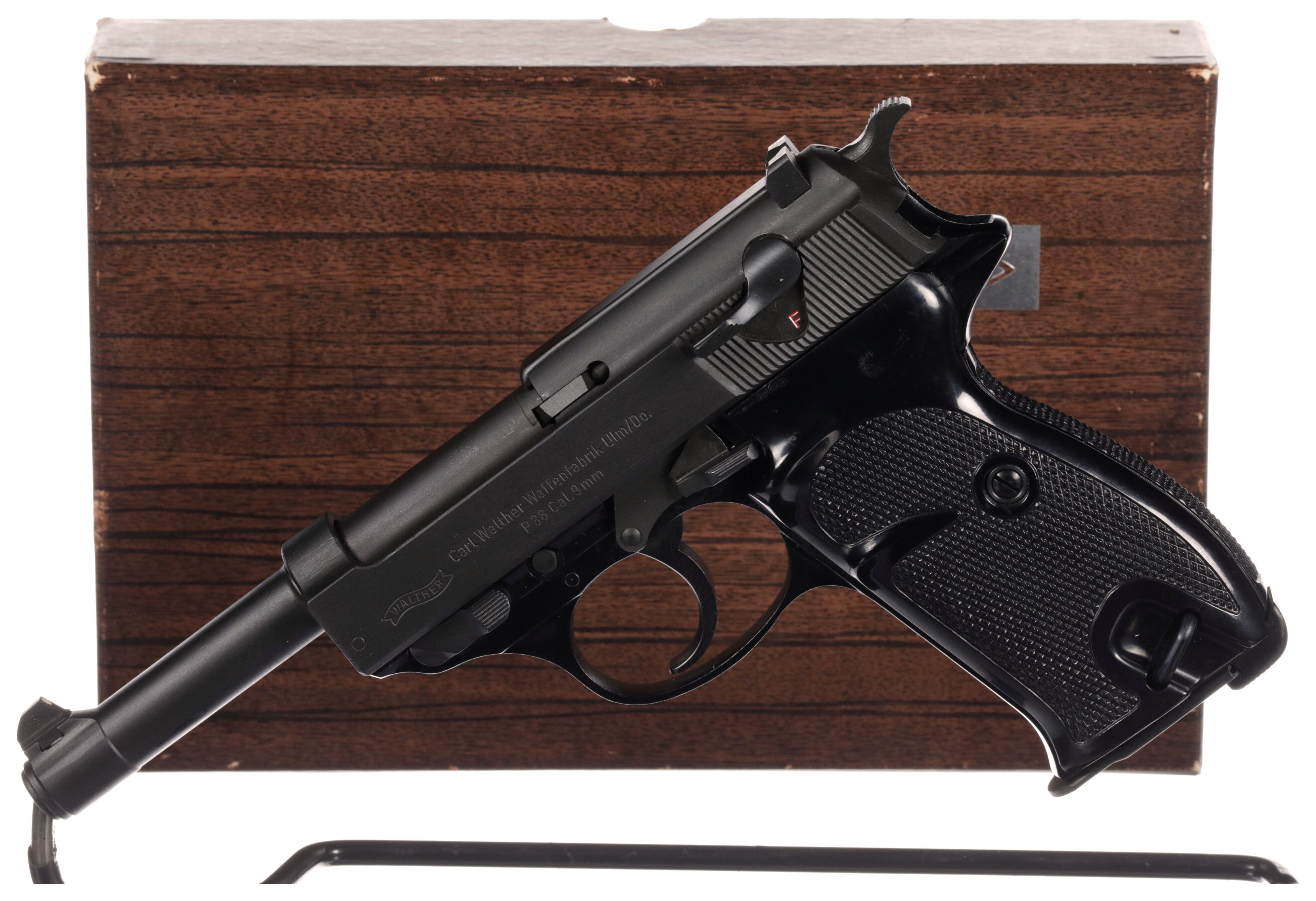 Walther/Interarms P38 Semi-Automatic Pistol with Box | Rock Island Auction