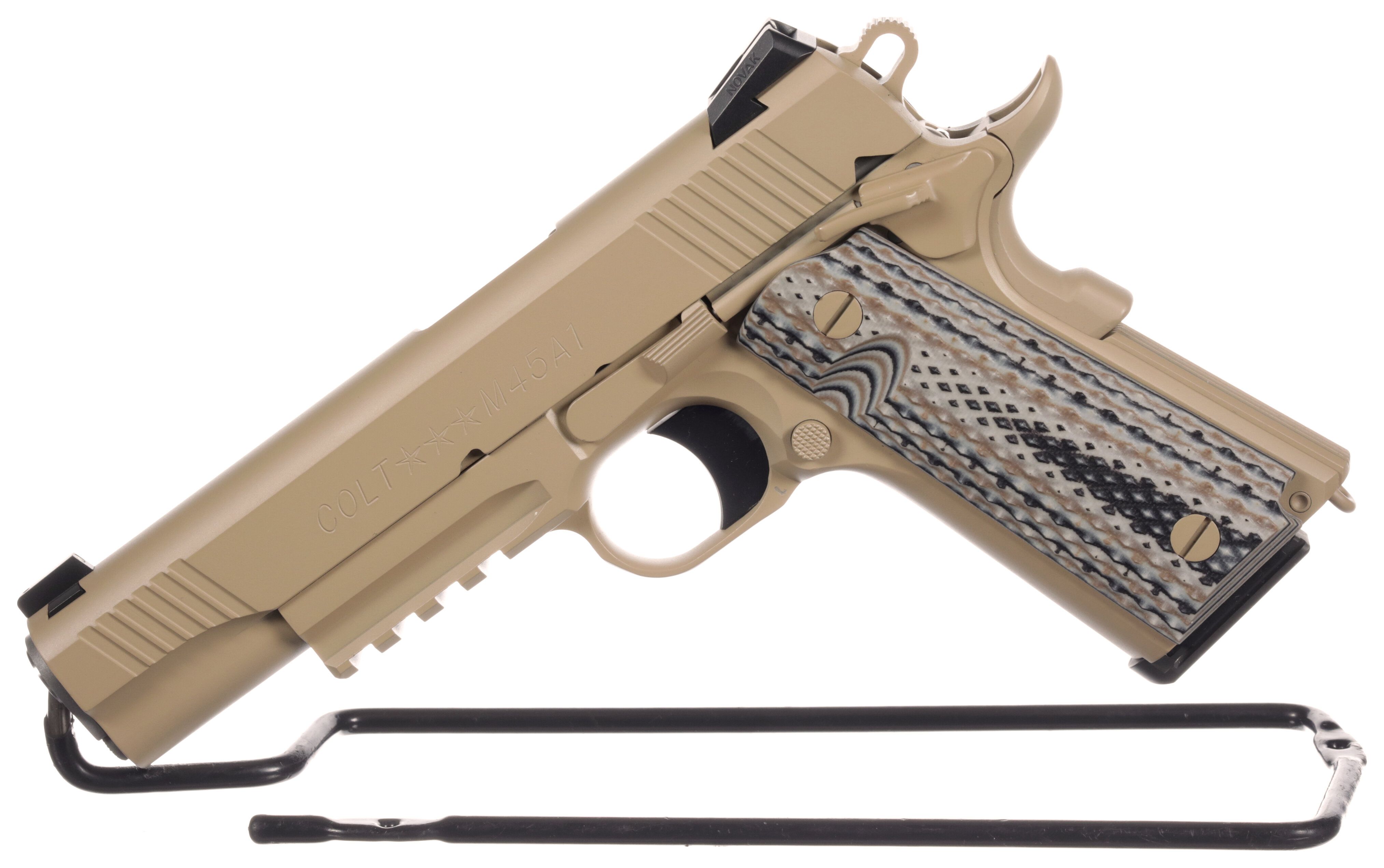 Colt Government Model Rail Gun M45A1 Semi-Automatic Pistol, 44% OFF