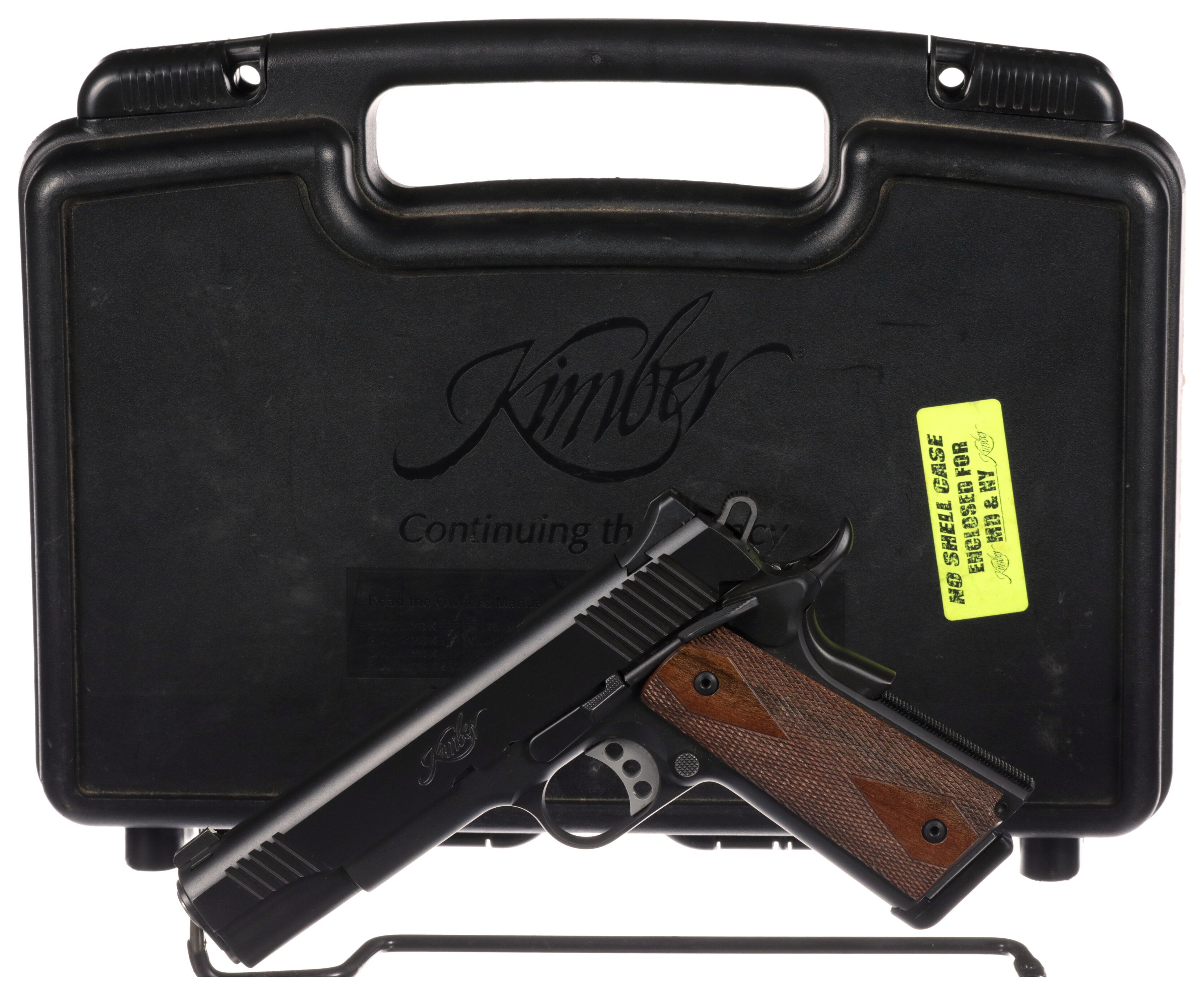 Kimber Custom Ii Semi Automatic Pistol With Case Rock Island Auction
