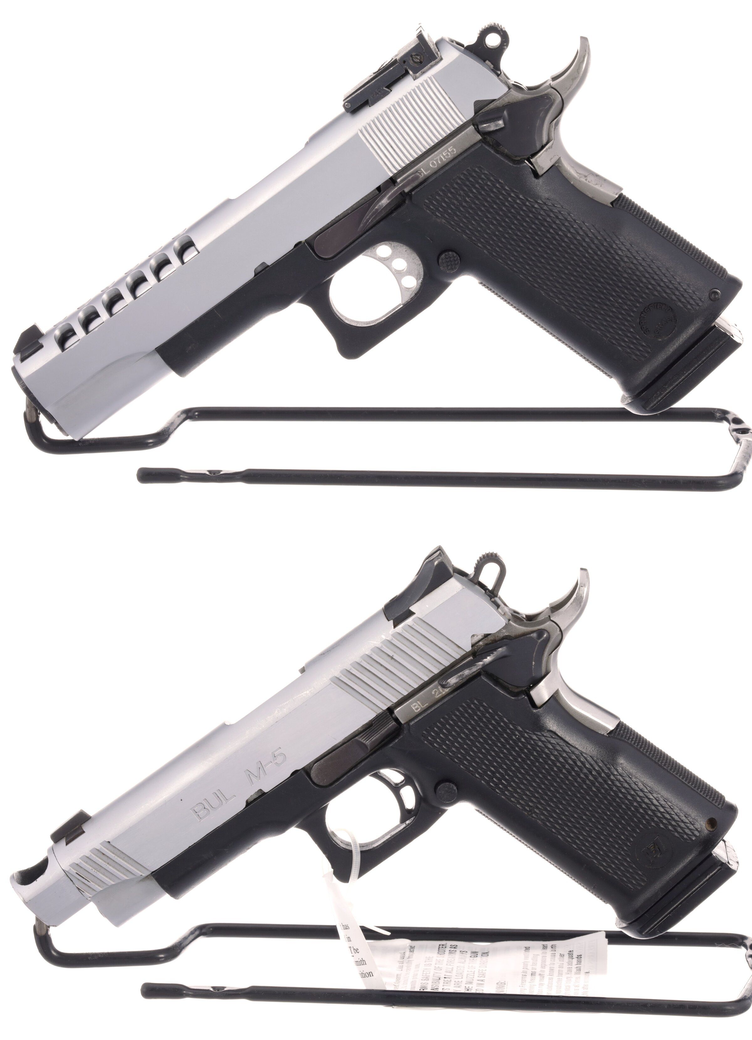 Two Bul Armory M-5 Semi-Automatic Pistols | Rock Island Auction