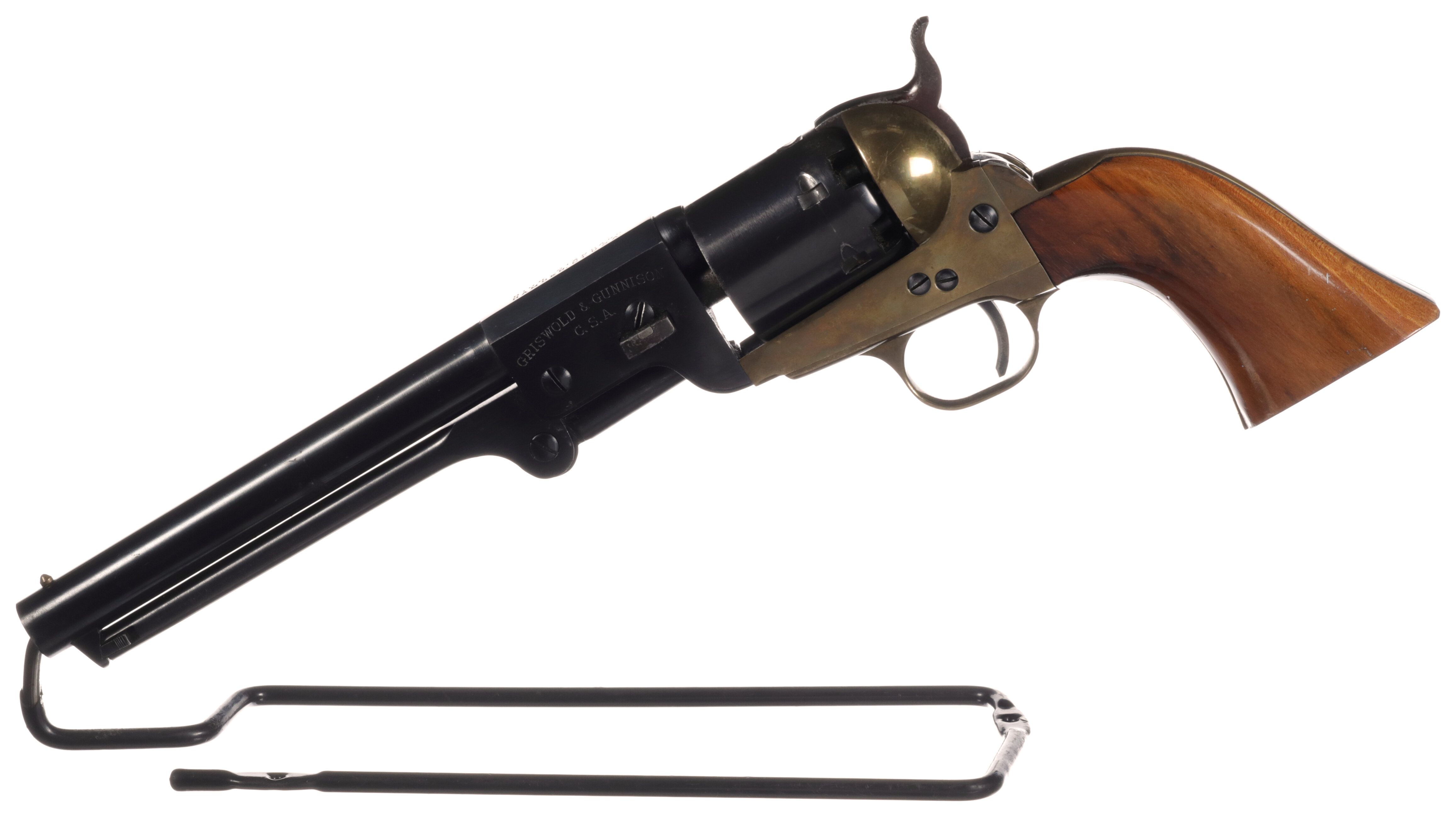 High Standard Griswold & Gunnison Percussion Revolver | Rock Island Auction