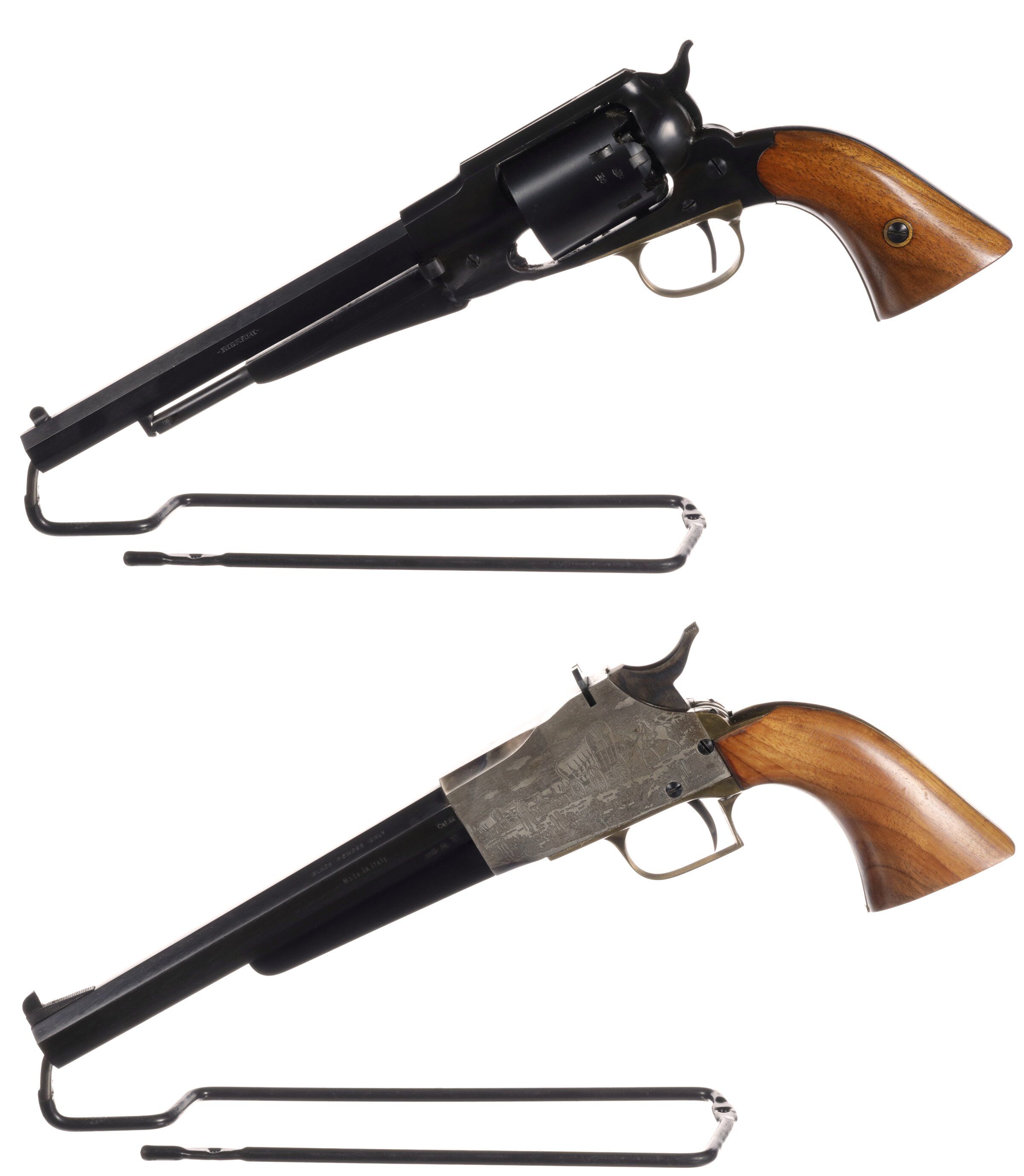 Two Italian Percussion Handguns | Rock Island Auction