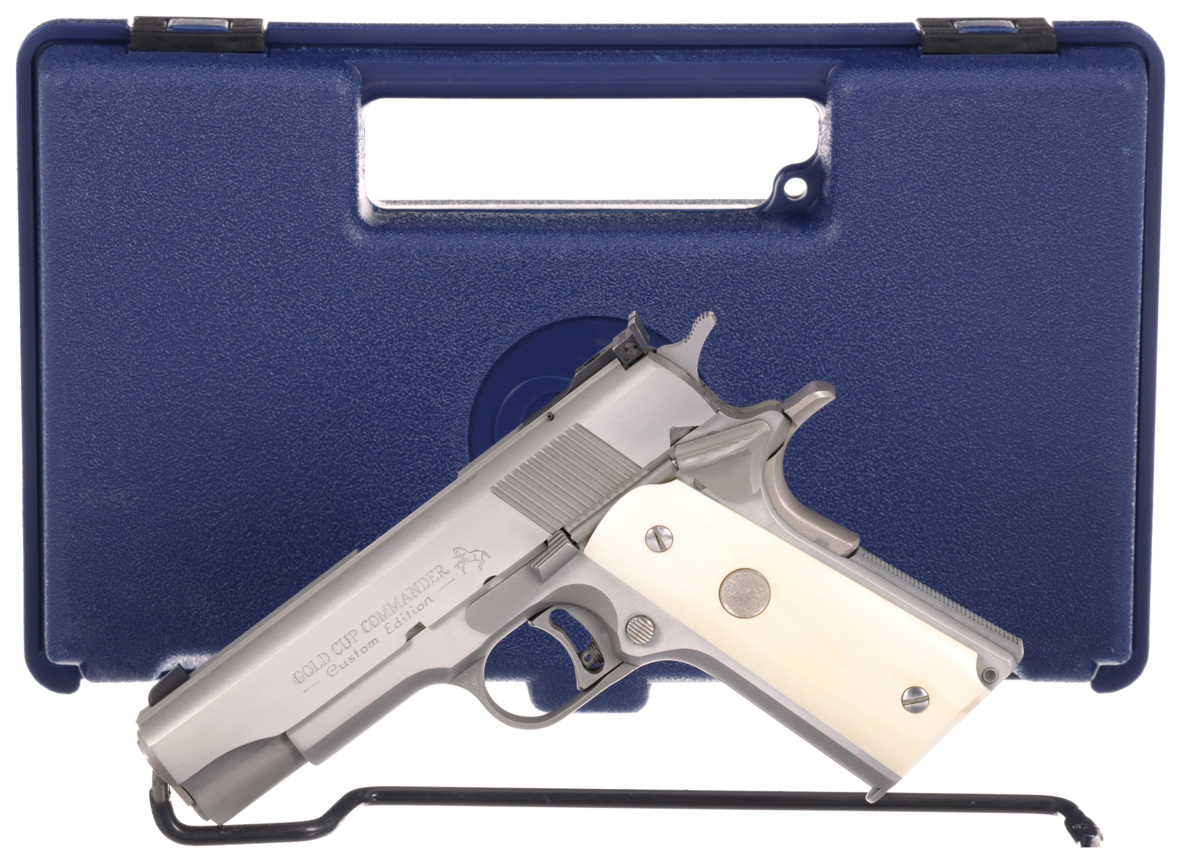 Colt Gold Cup Commander Custom Edition National Match Pistol | Rock ...