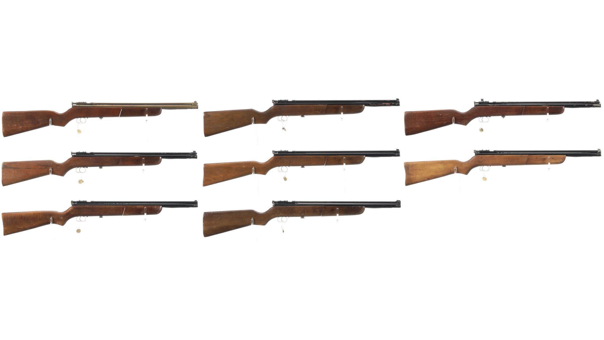 Eight Crosman Pump Single Shot Air-Rifles | Rock Island Auction
