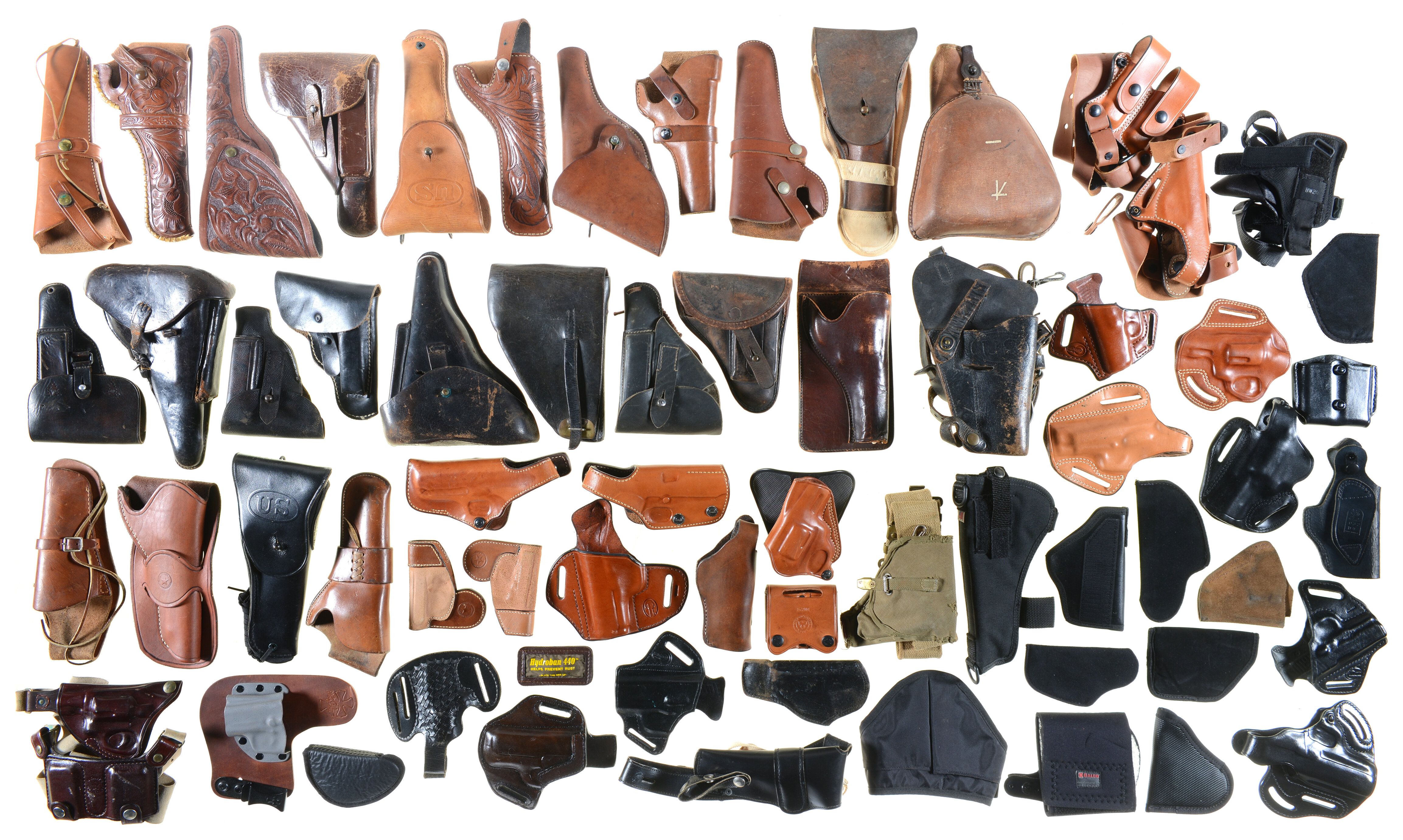 Large Group Of Assorted Handgun Holsters Rock Island Auction