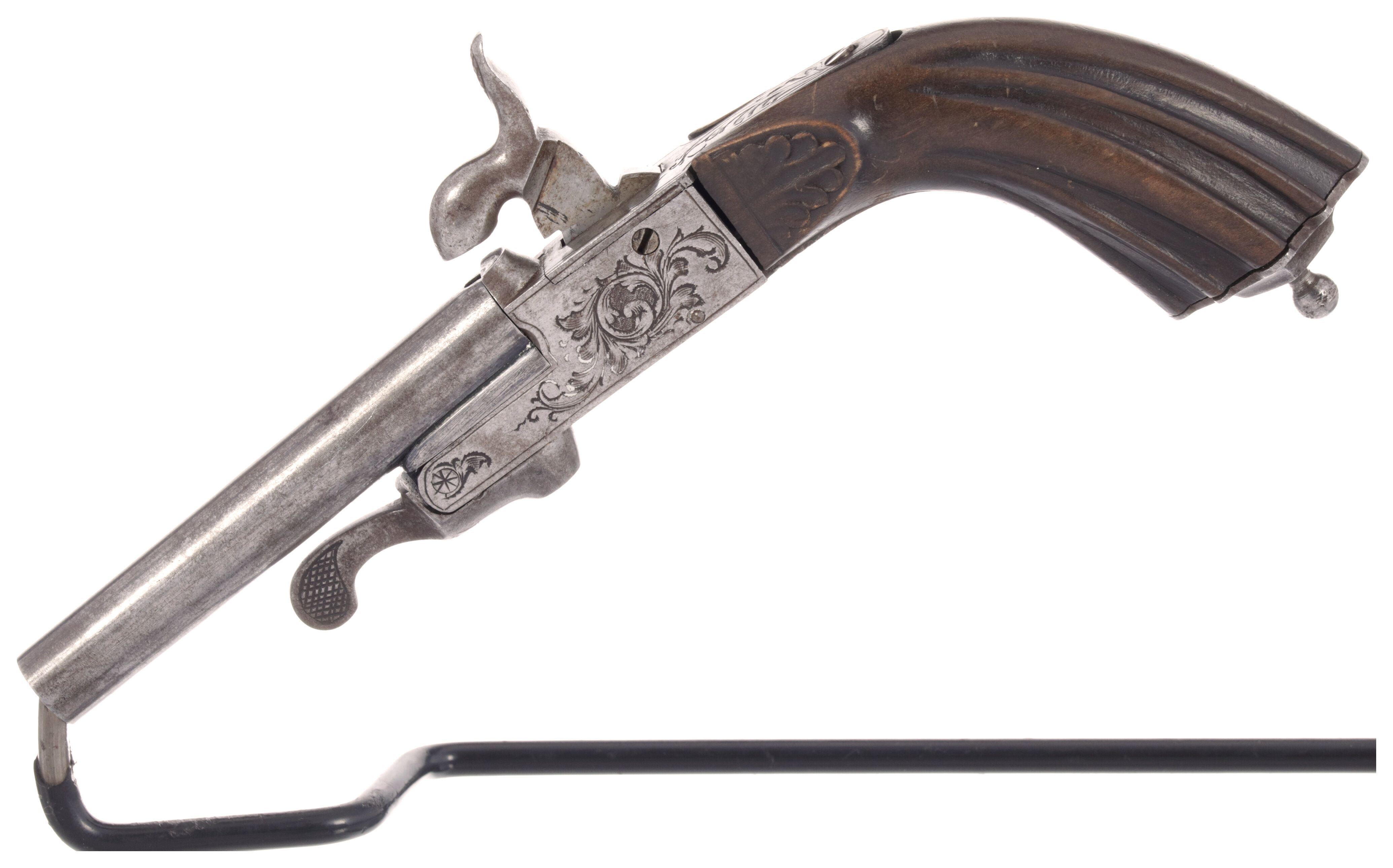 European Single Shot Pinfire Pistol | Rock Island Auction
