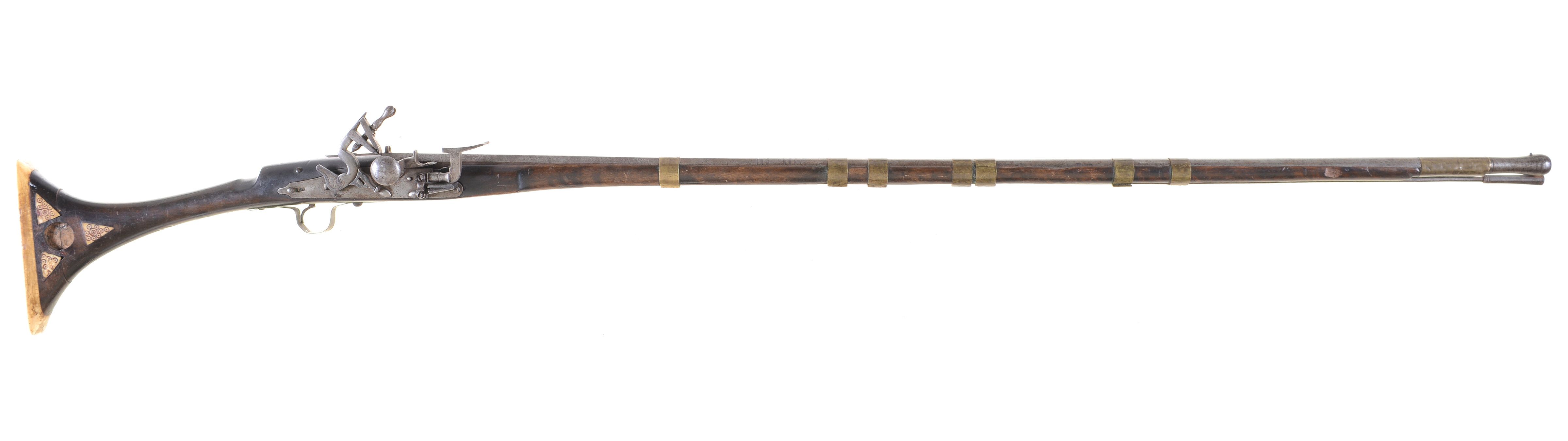 North African Style Snaphaunce Musket with Dagger | Rock Island Auction