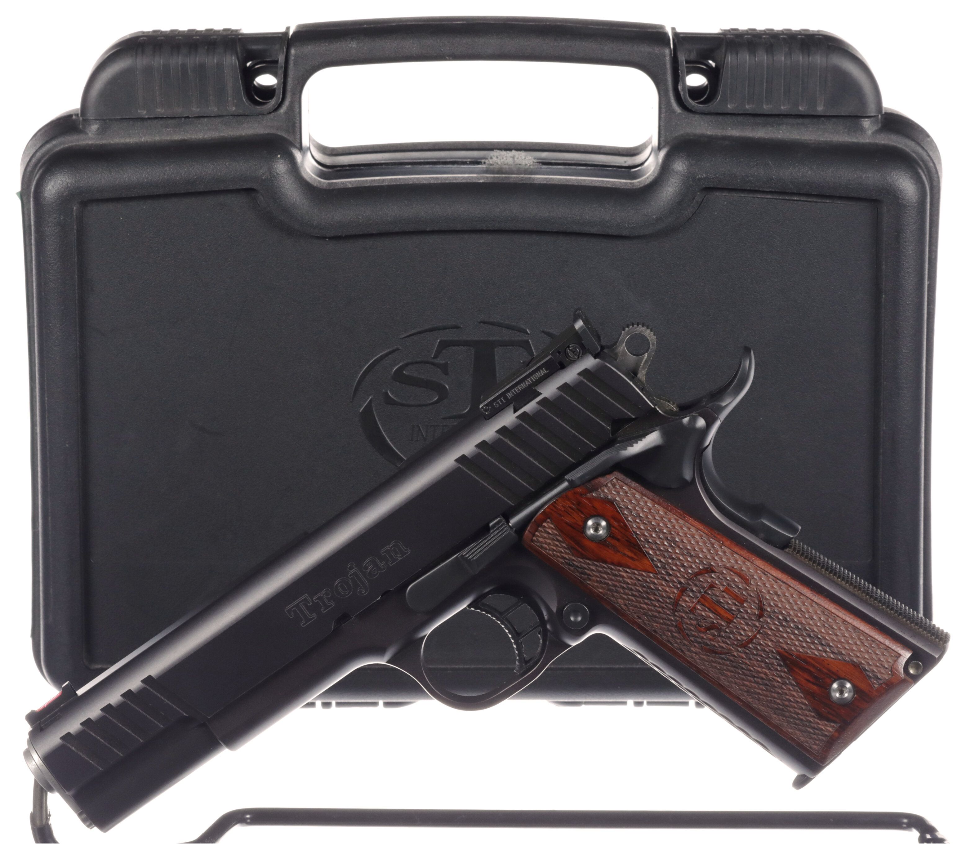STI International Trojan Semi-Automatic Pistol with Case | Rock Island ...
