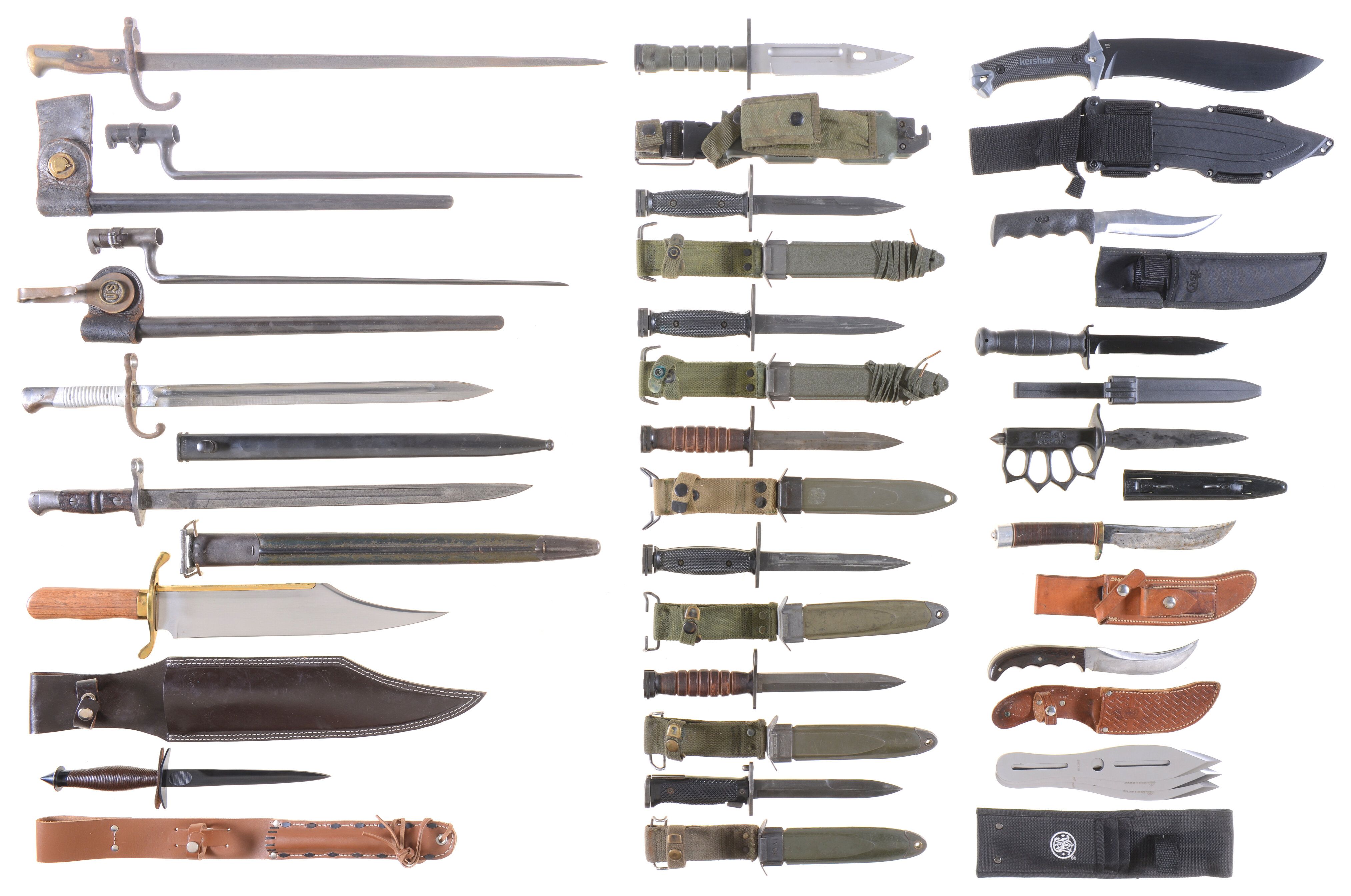 Large Group of Edged Weapons | Rock Island Auction