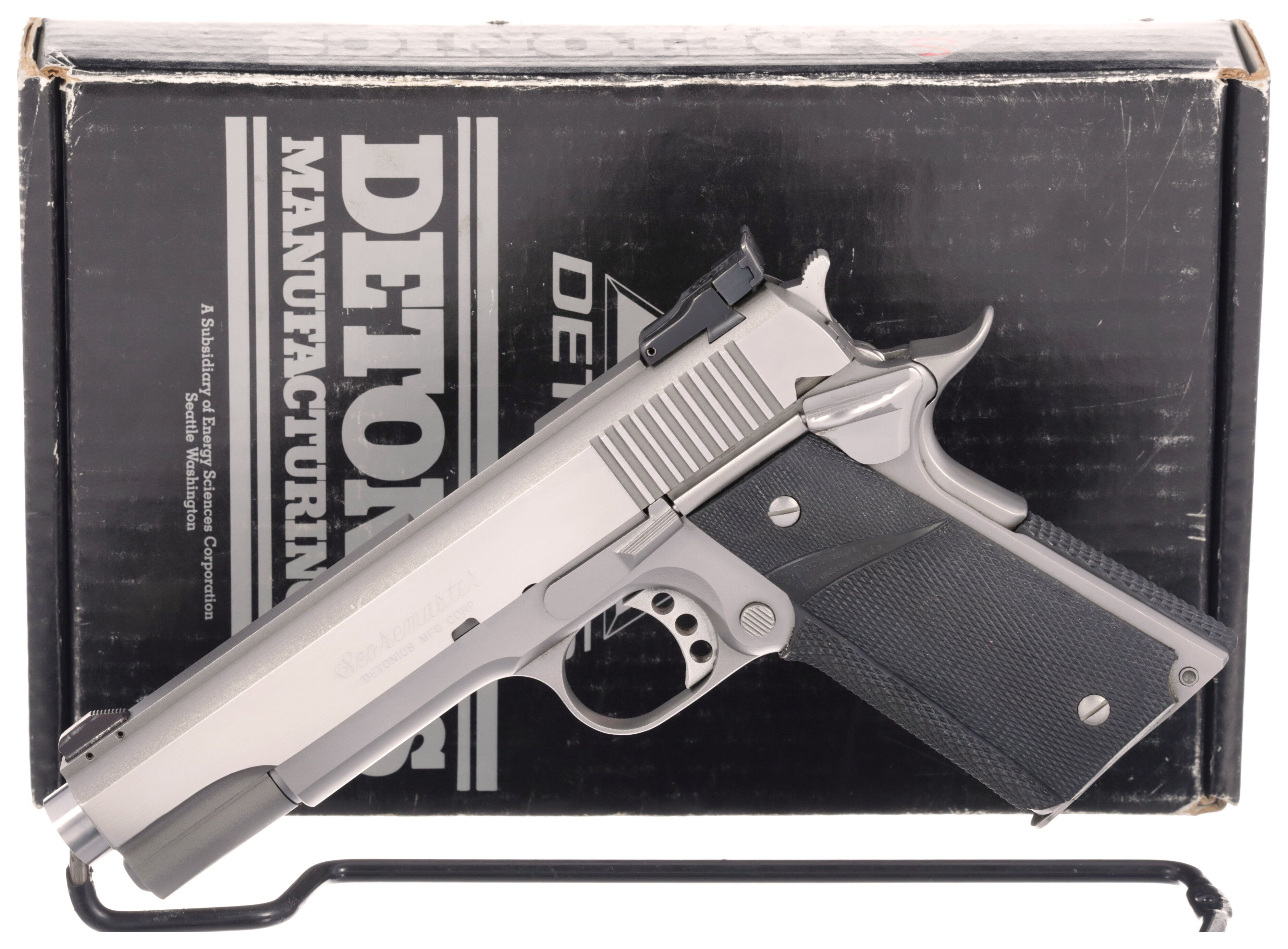Detonics Scoremaster Semi-Automatic Pistol with Box | Rock Island Auction