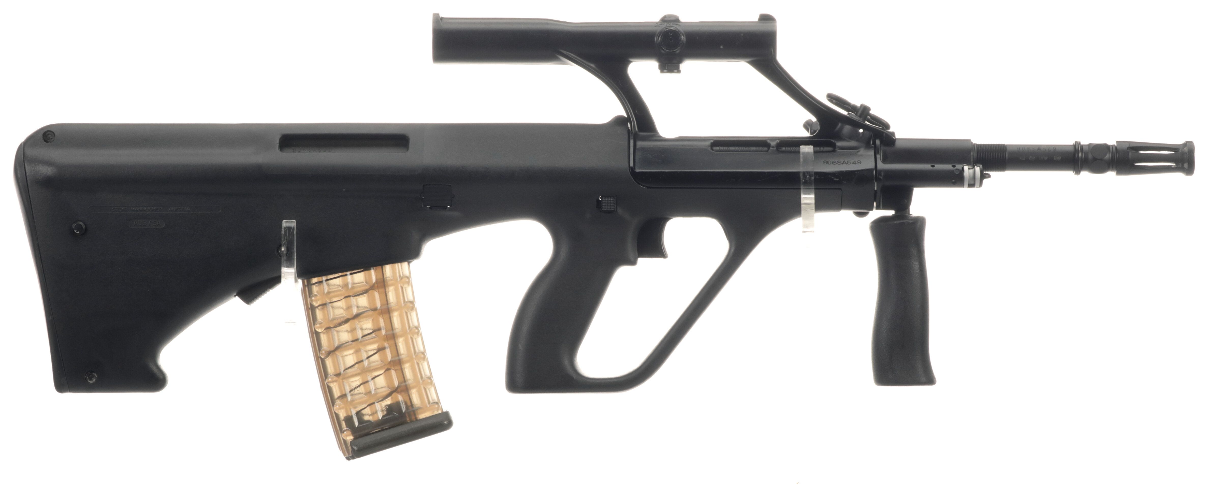 Desirable Steyr AUG SA Semi Automatic Rifle With Integral Scope Rock desirable-steyr-aug-sa-semi-automatic-rifle-with-integral-scope-rock