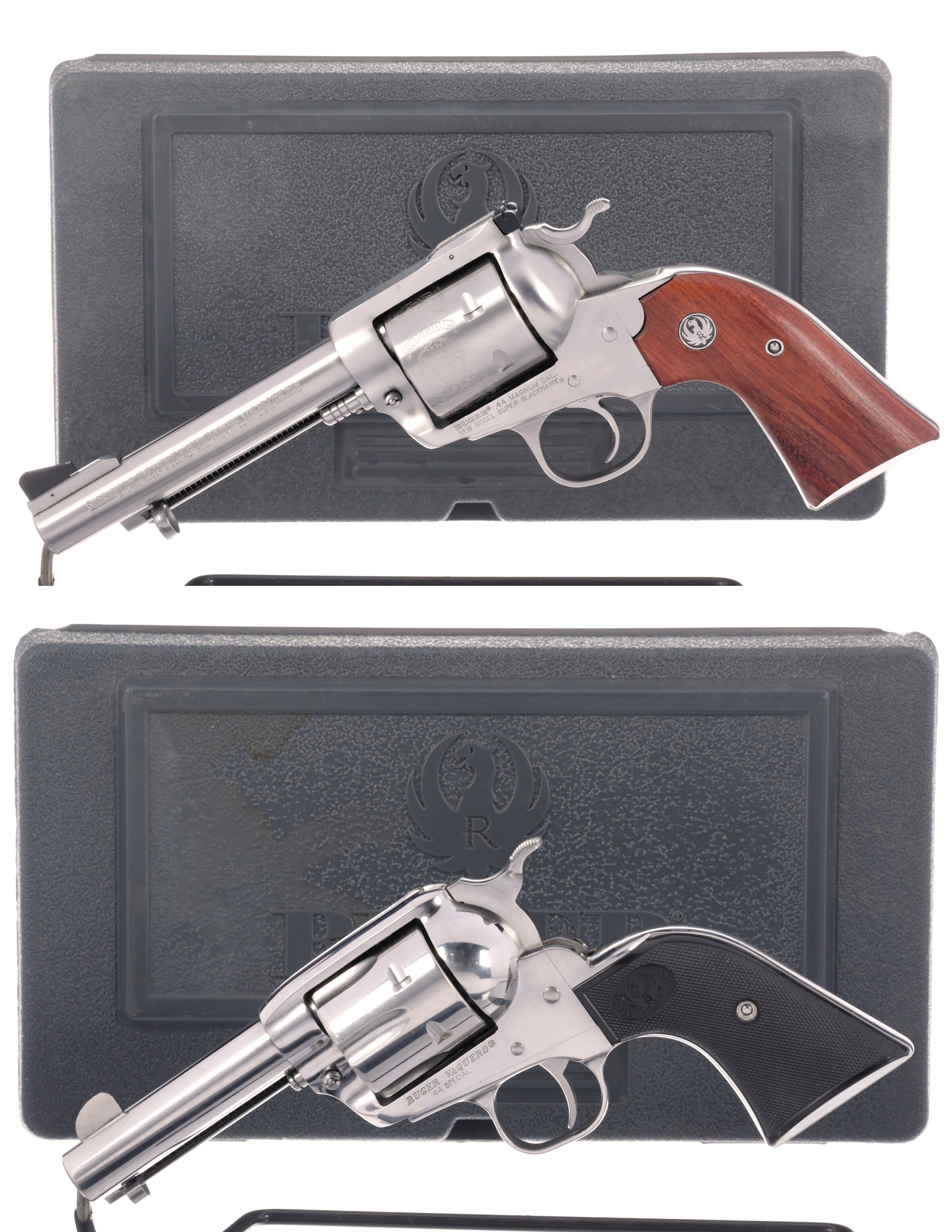 Two Ruger Single Action Revolvers with Cases | Rock Island Auction