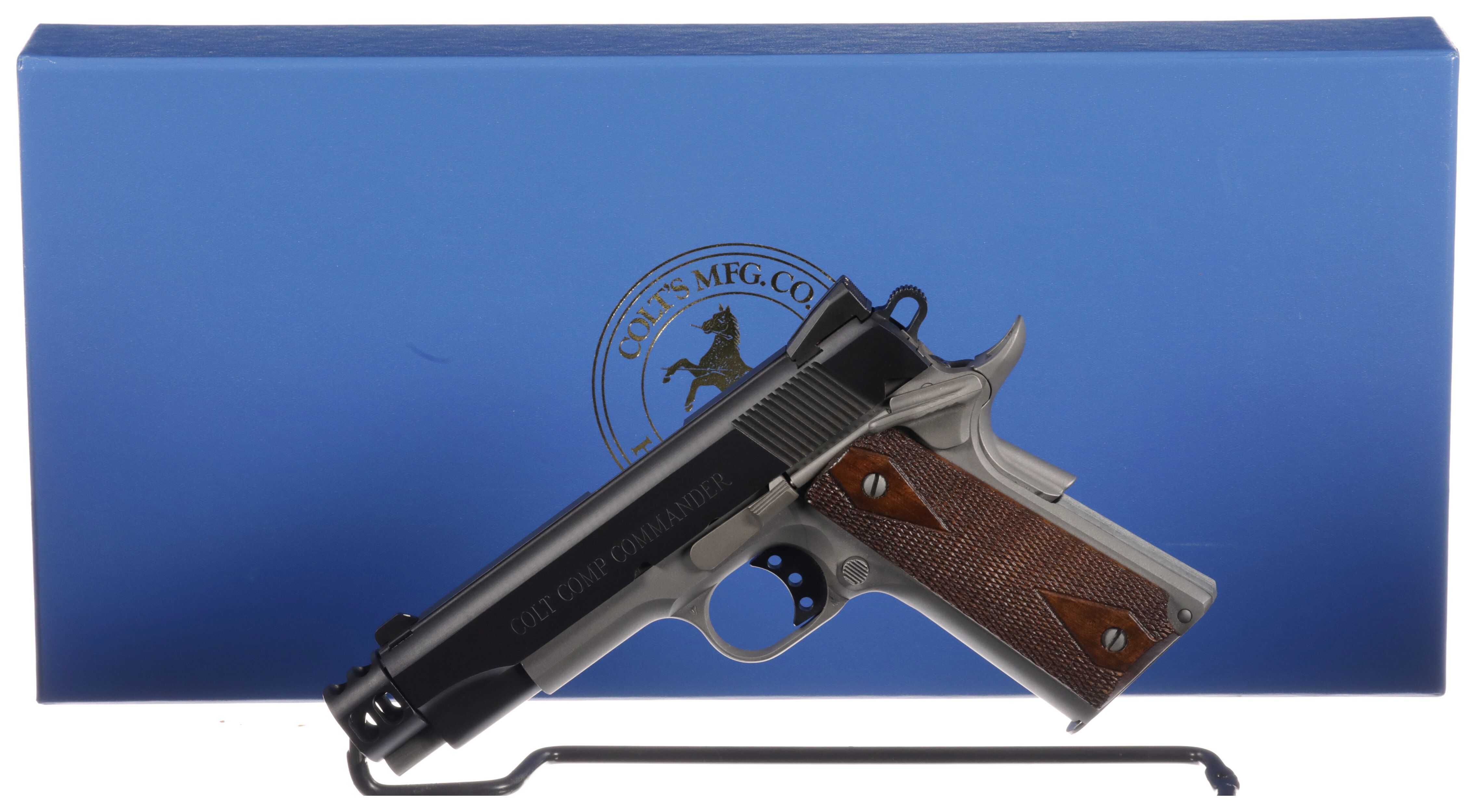 Colt Comp Combat Commander Semi-Automatic Pistol with Box | Rock Island ...