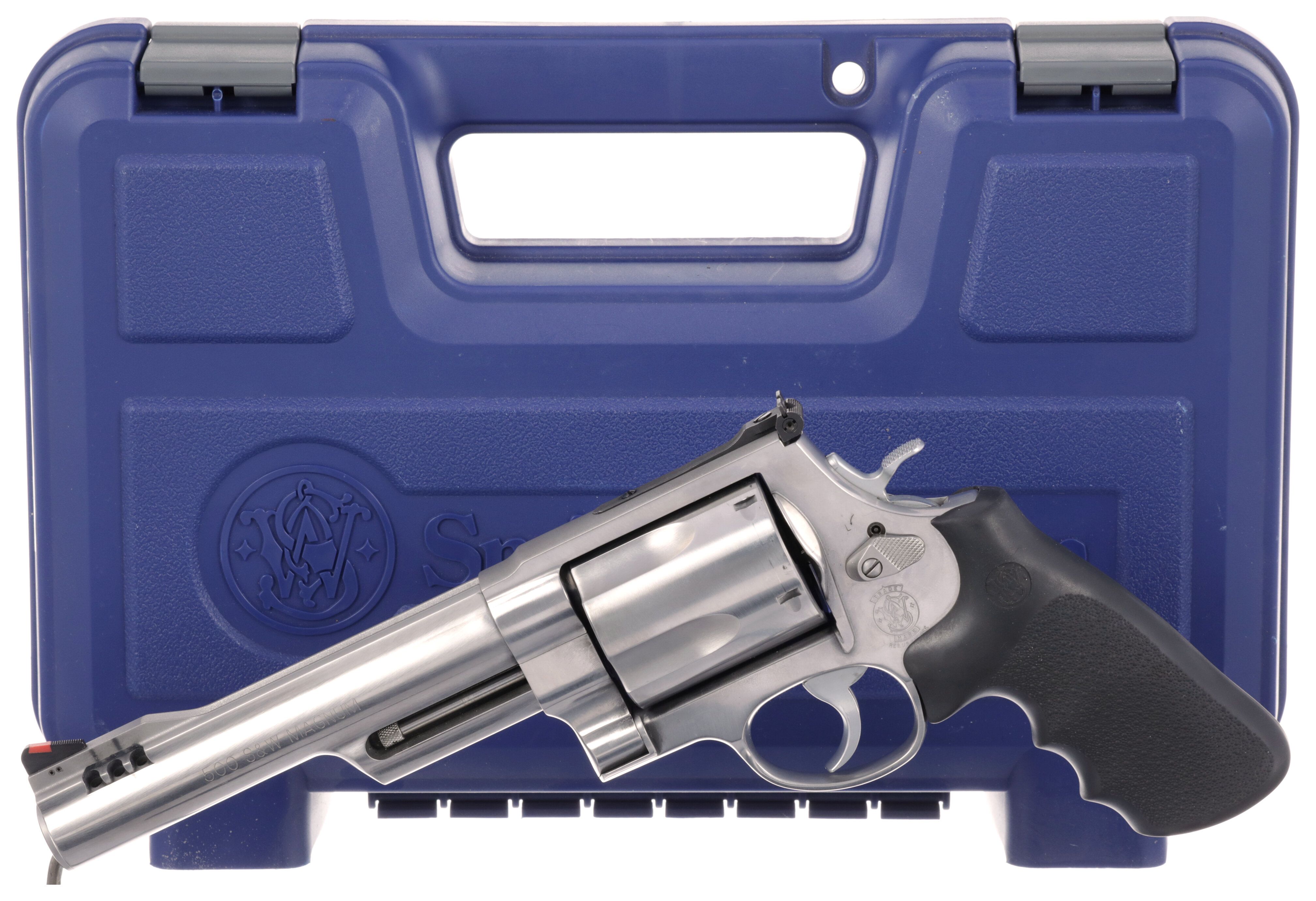 Smith & Wesson Model 500 Double Action Revolver with Case | Rock Island ...