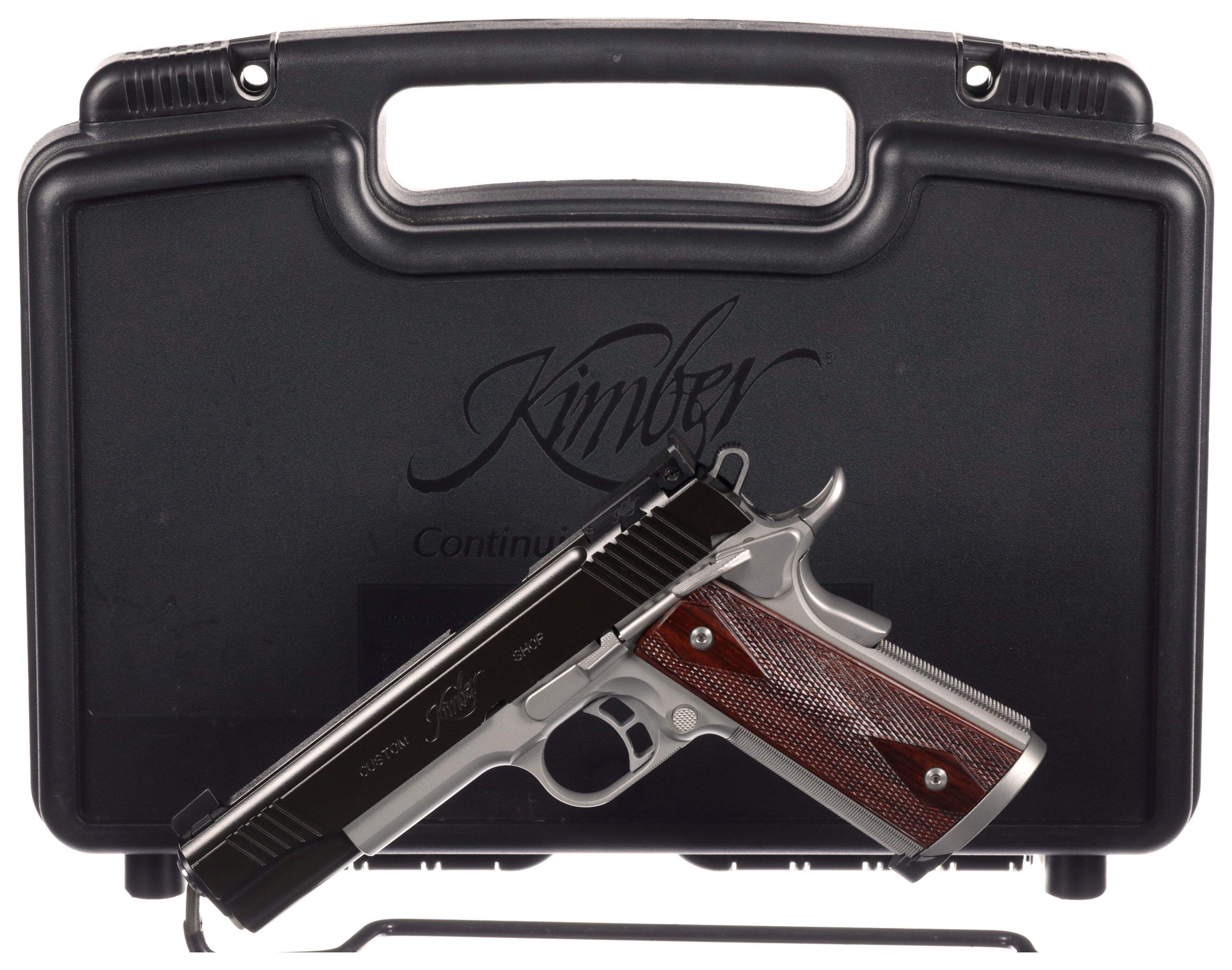 Kimber Custom Shop Rimfire Super Semi-Automatic Pistol with Case | Rock ...