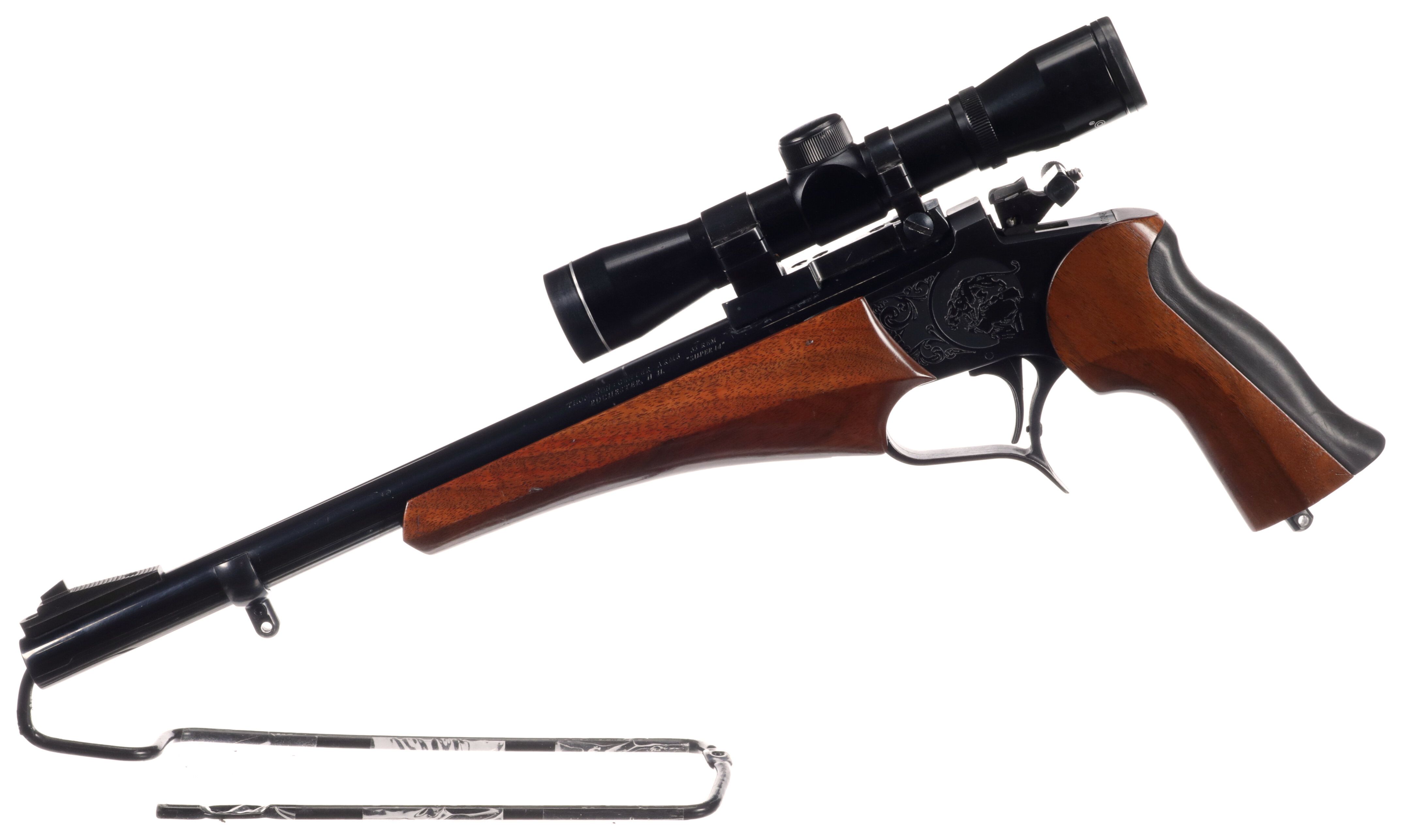 Thompson Center Arms Contender Pistol with Five Extra Barrels | Rock ...