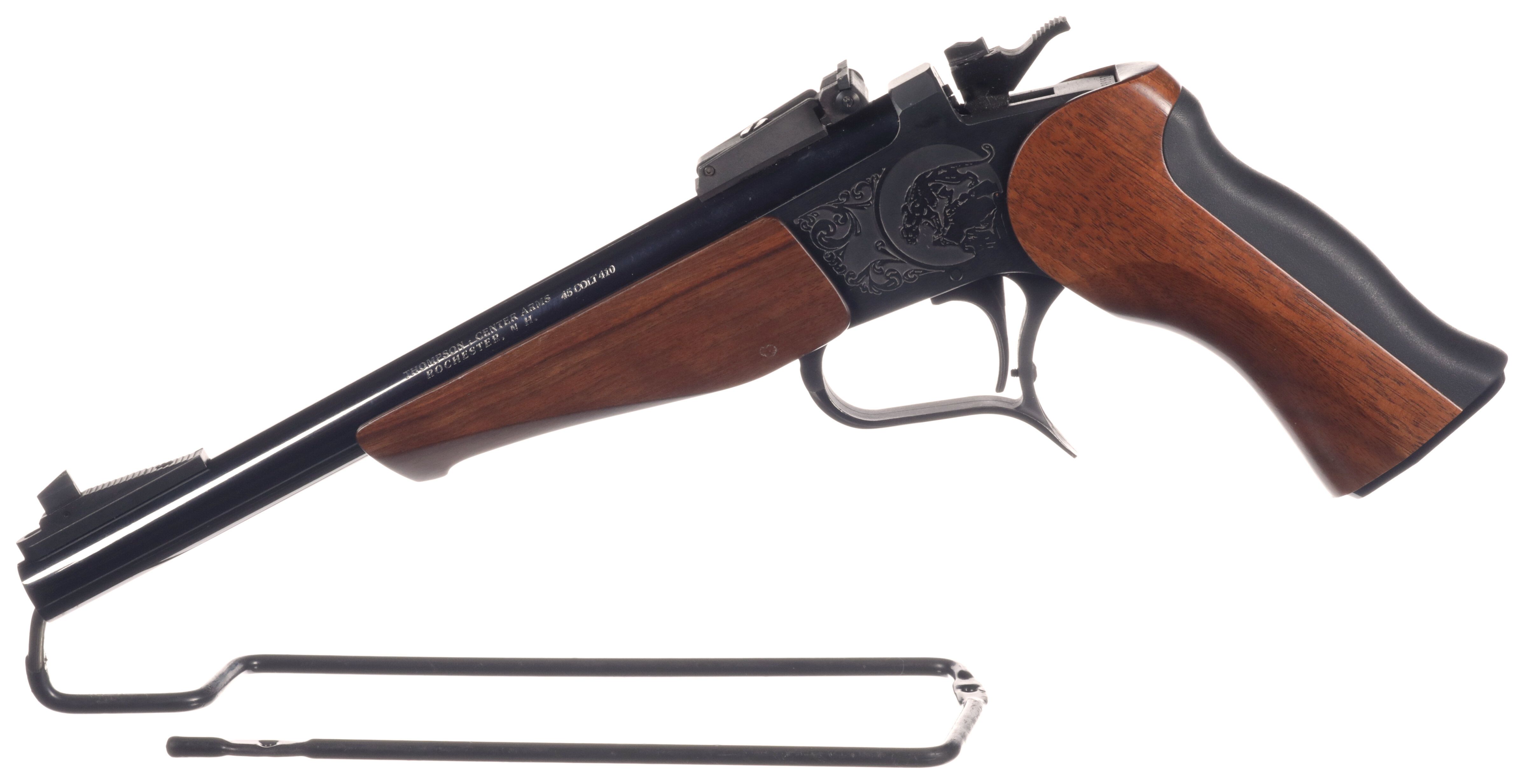 Thompson Center Arms Contender Single Shot Pistol with Case | Rock ...