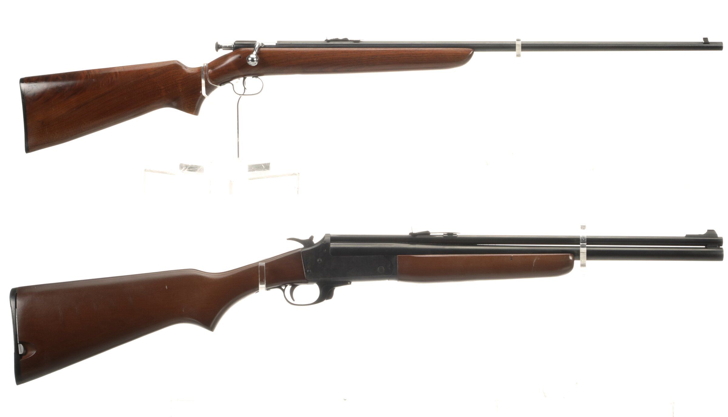 Two American Long Guns | Rock Island Auction