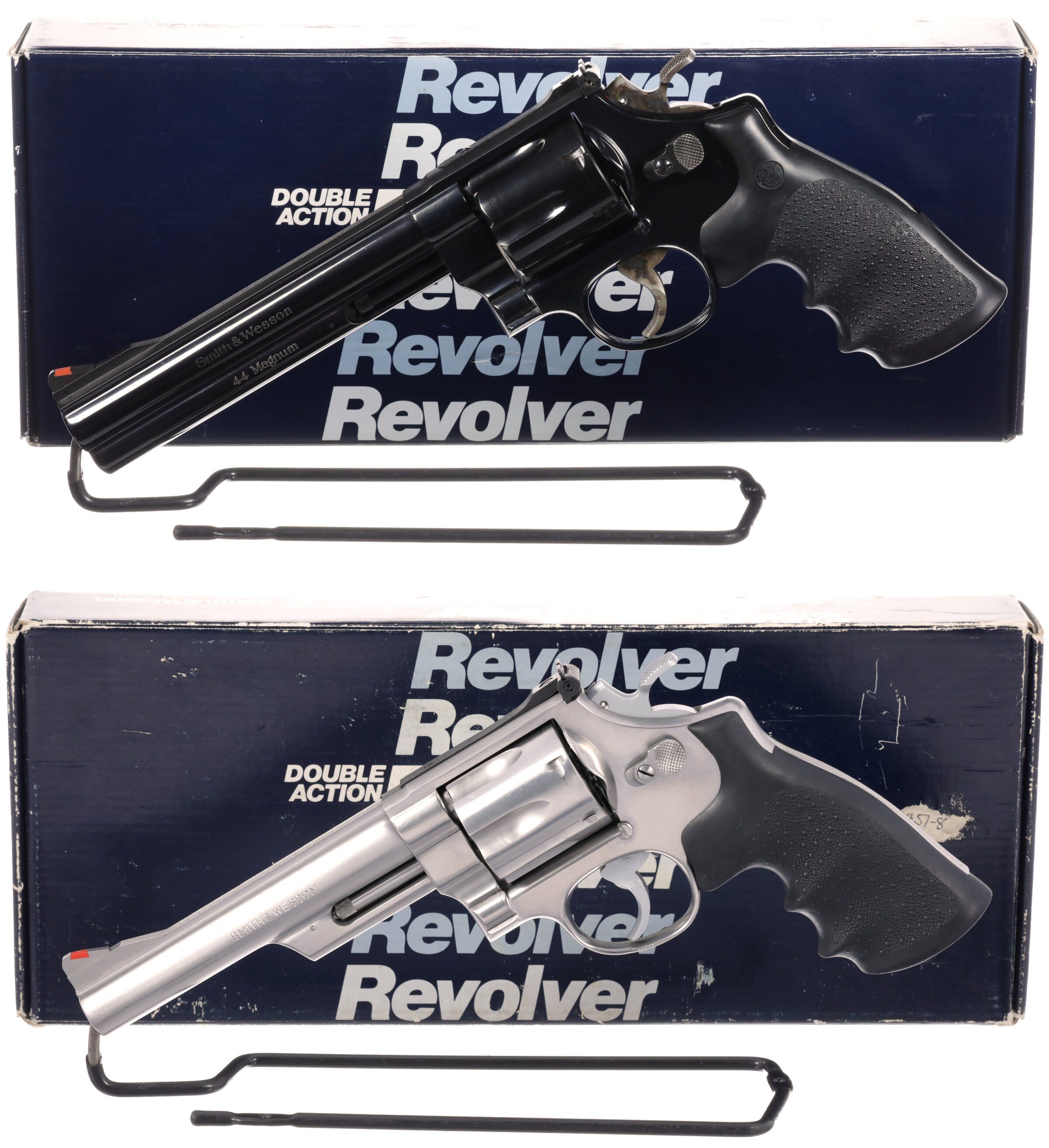 Two Smith & Wesson Double Action Revolvers with Boxes | Rock Island Auction