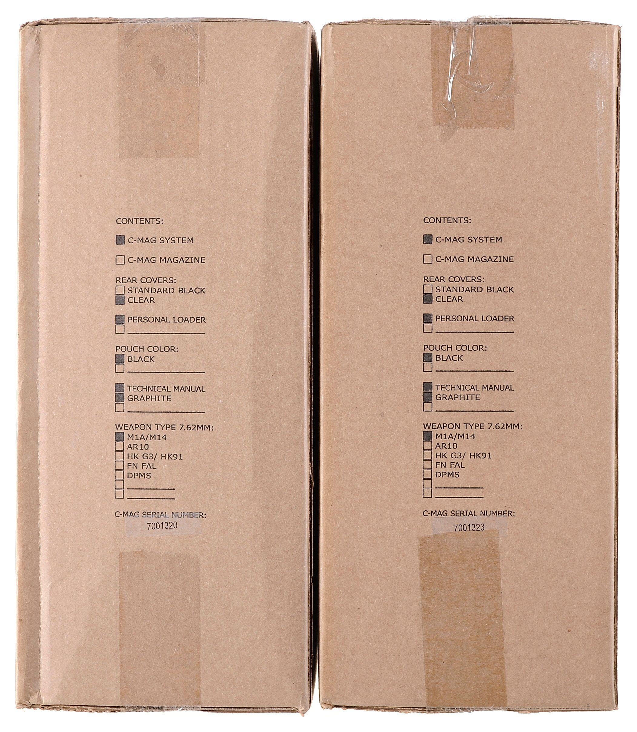 Two Beta C-Mag M1A/M14 Drum Magazines | Rock Island Auction