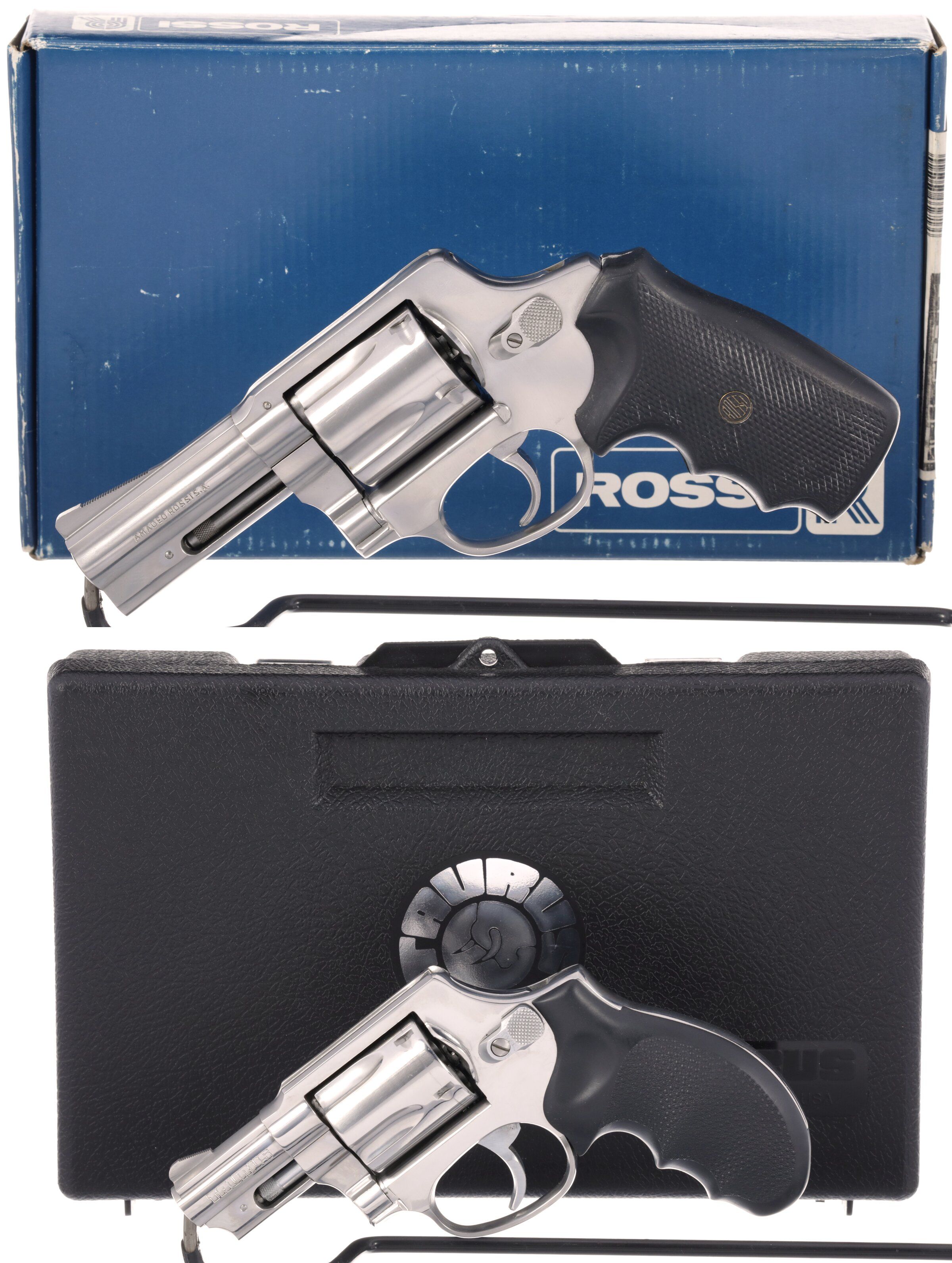 Two Double Action Revolvers with Boxes | Rock Island Auction