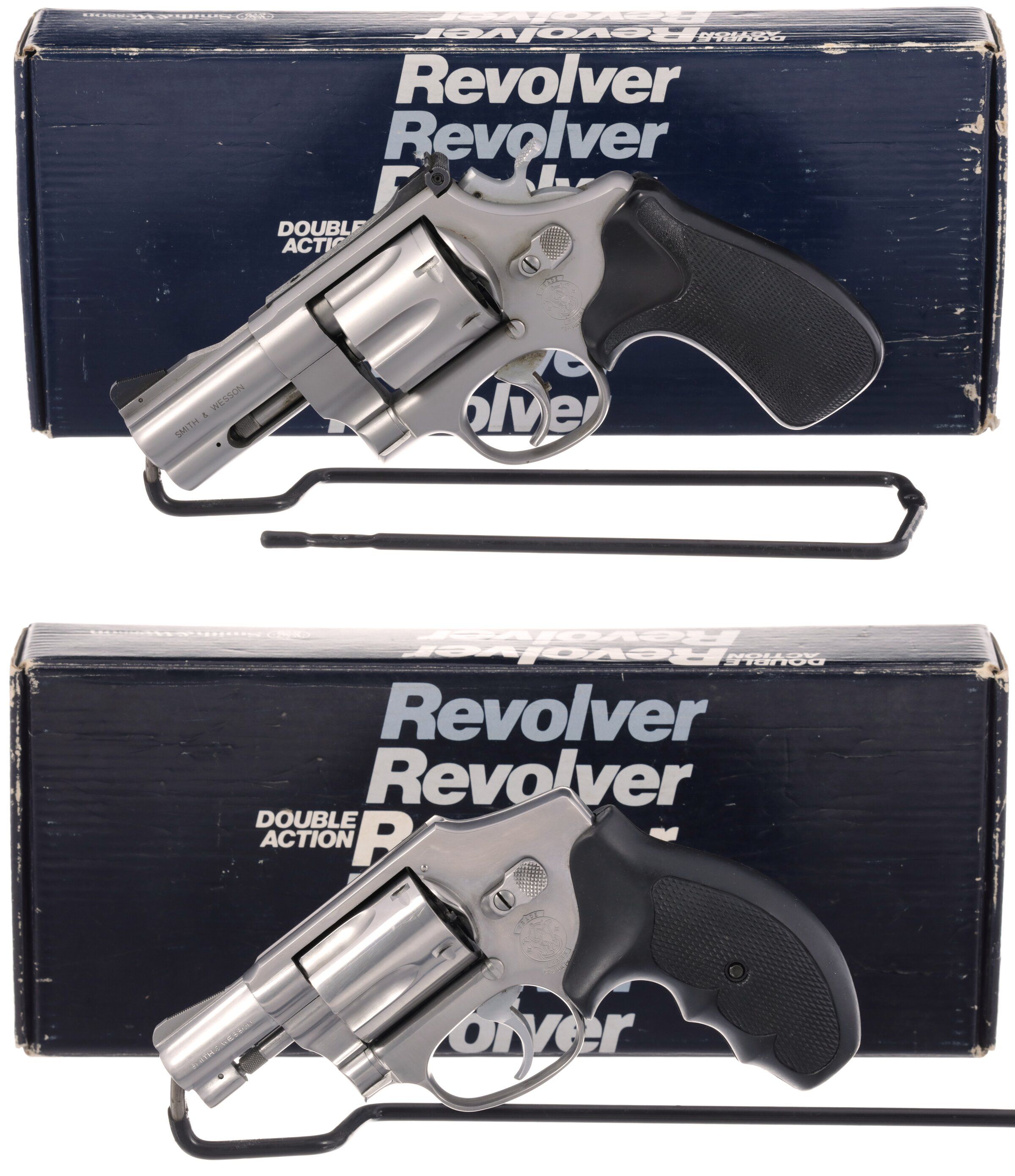 Two Smith & Wesson Double Action Revolvers with Boxes | Rock Island Auction