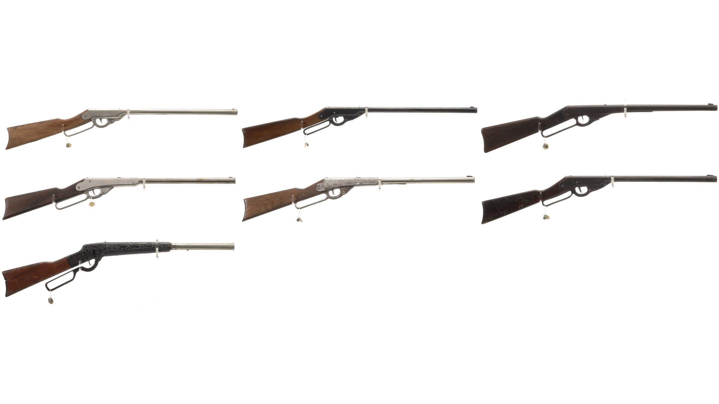Seven Lever Action Air-Rifles | Rock Island Auction