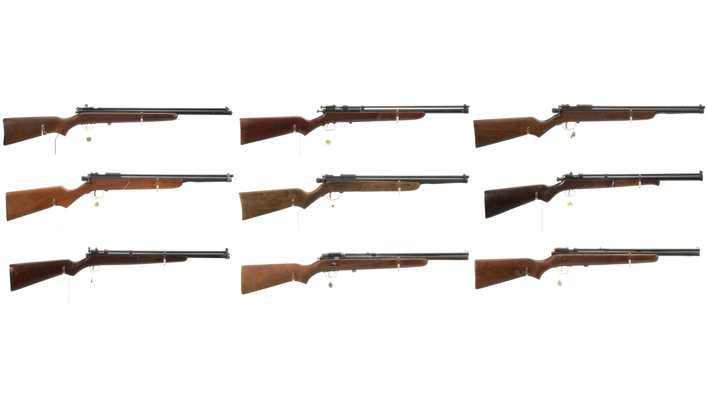 Nine Bolt Action Air-Rifles | Rock Island Auction