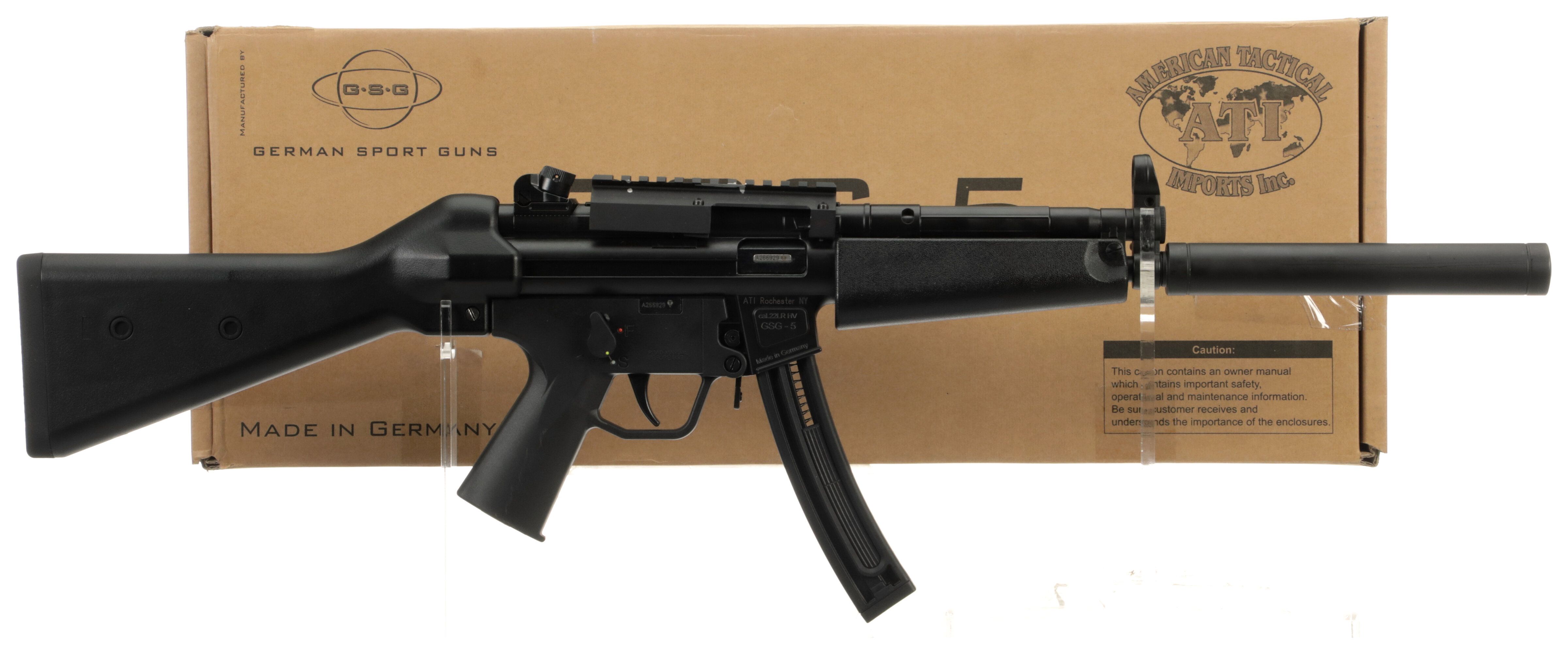 German Sports Guns Model GSG-5 Semi-Automatic Rifle with Box | Rock ...