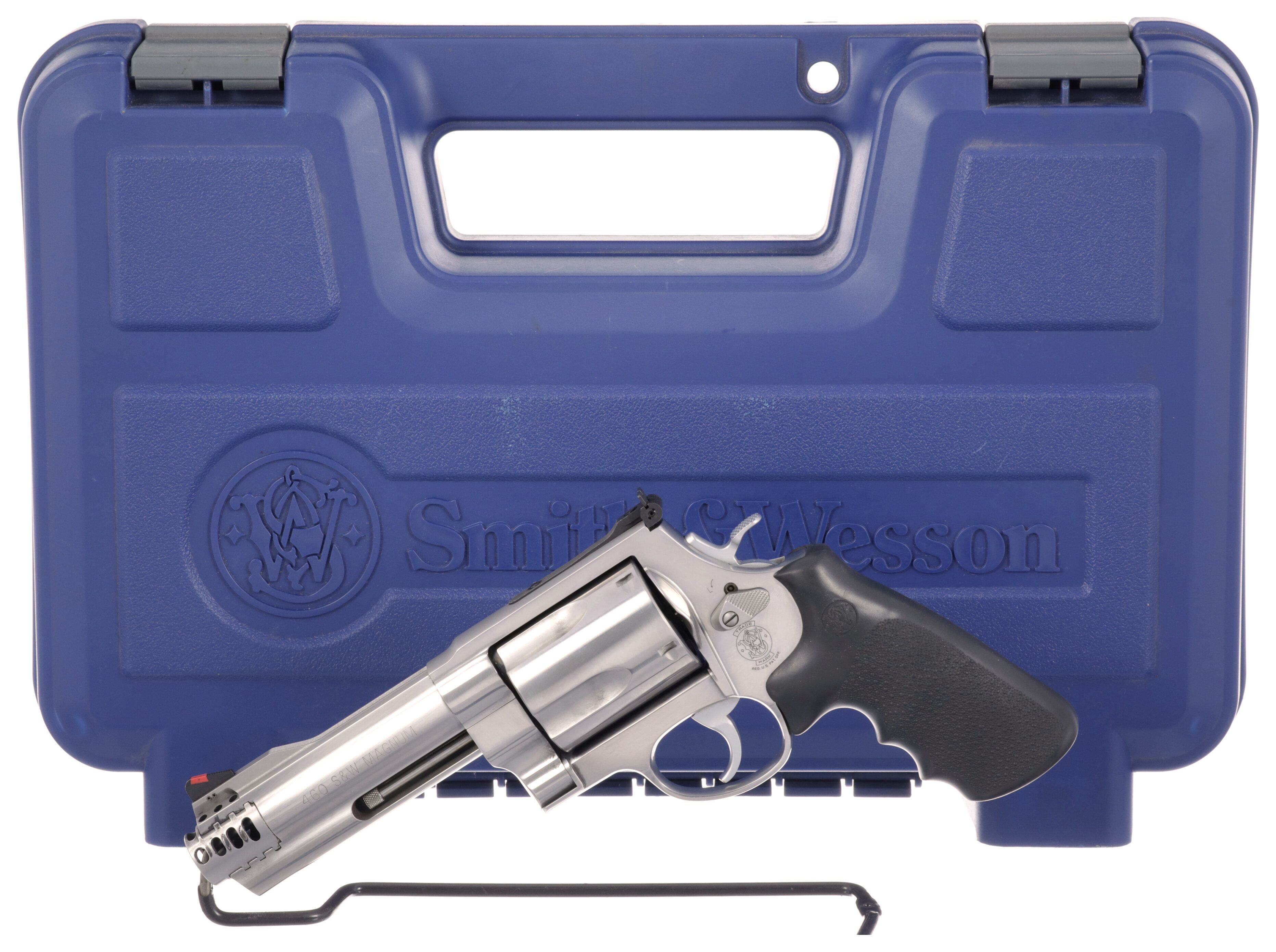 Smith & Wesson Model 460V Double Action Revolver with Case | Rock ...