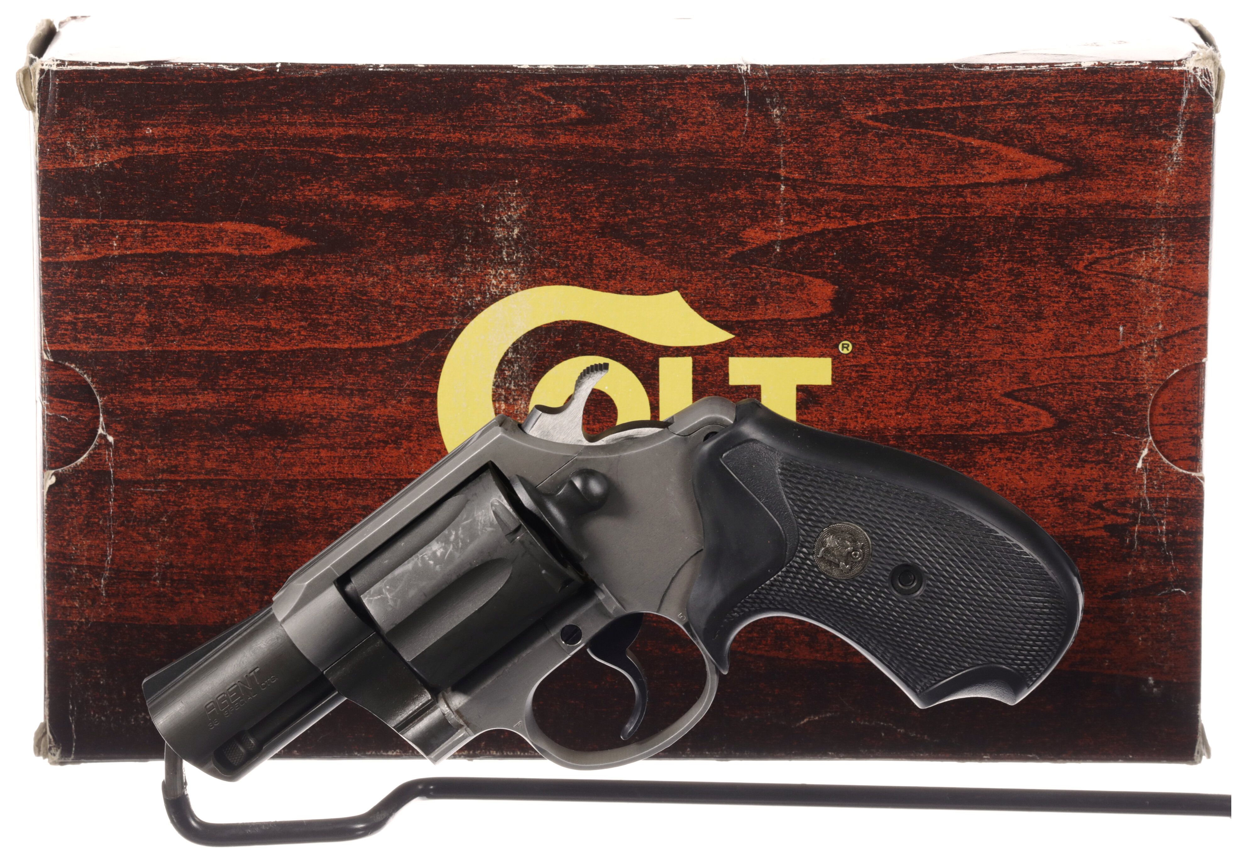 Colt Agent Double Action Revolver with Box | Rock Island Auction