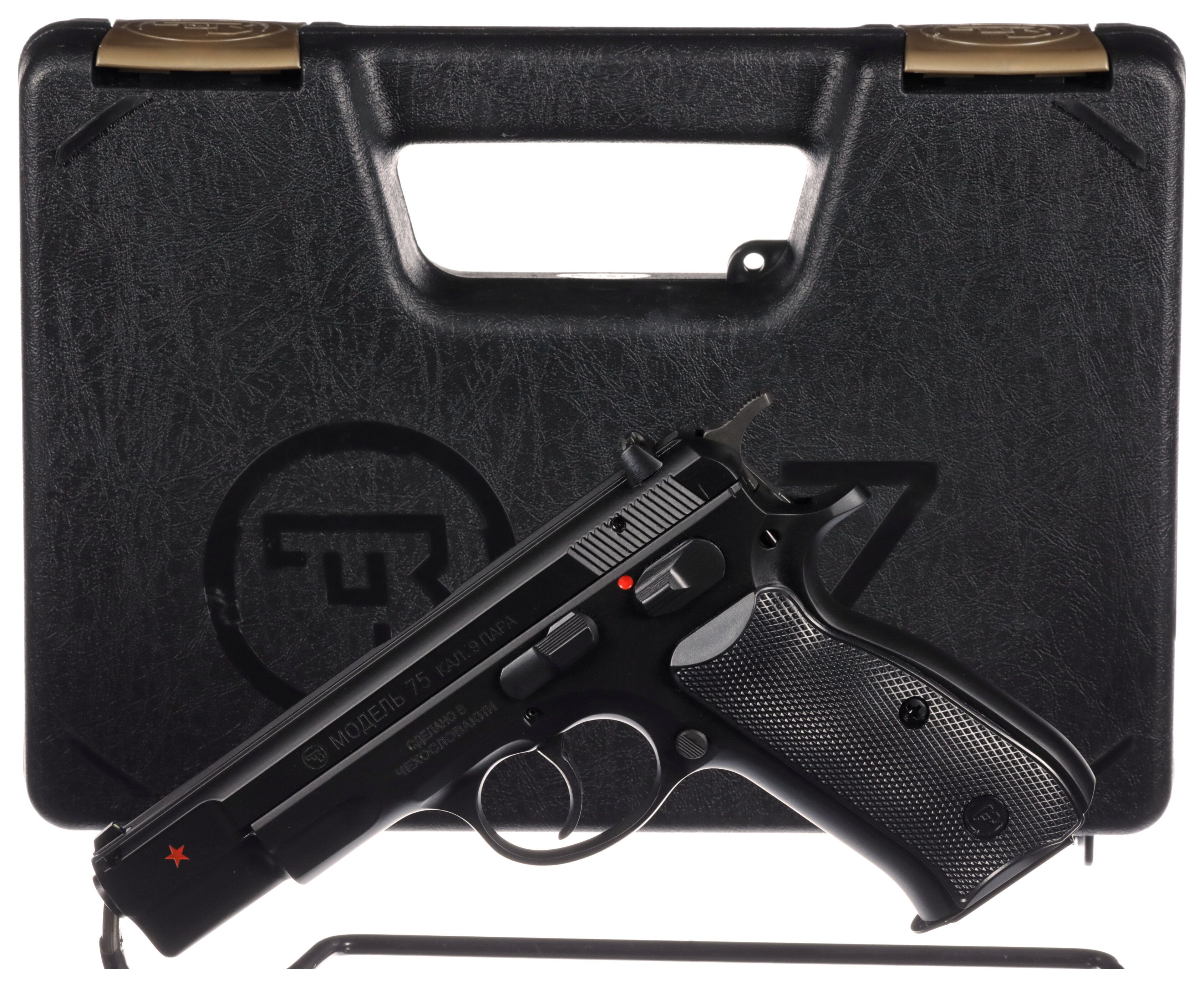 CZ Model 75 B Cold War Commemorative Pistol with Case | Rock Island Auction
