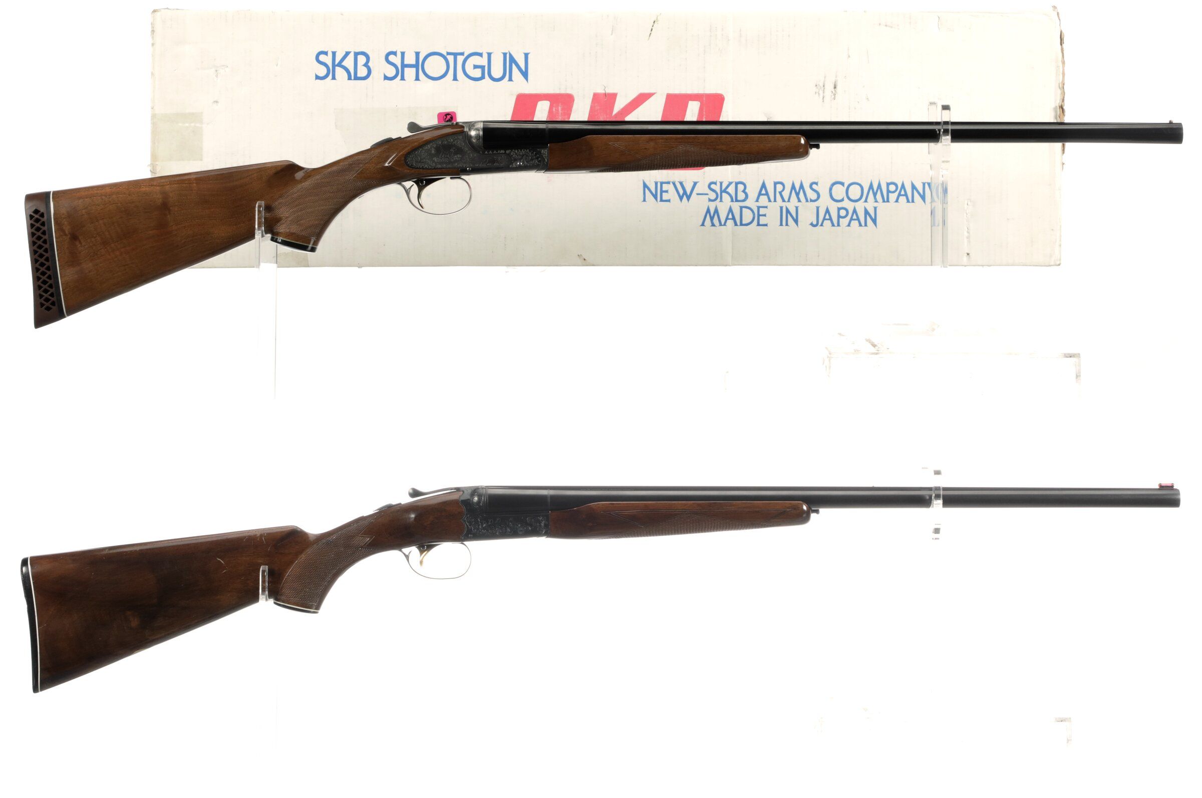 Two SKB Double Barrel 20 Gauge Shotguns | Rock Island Auction