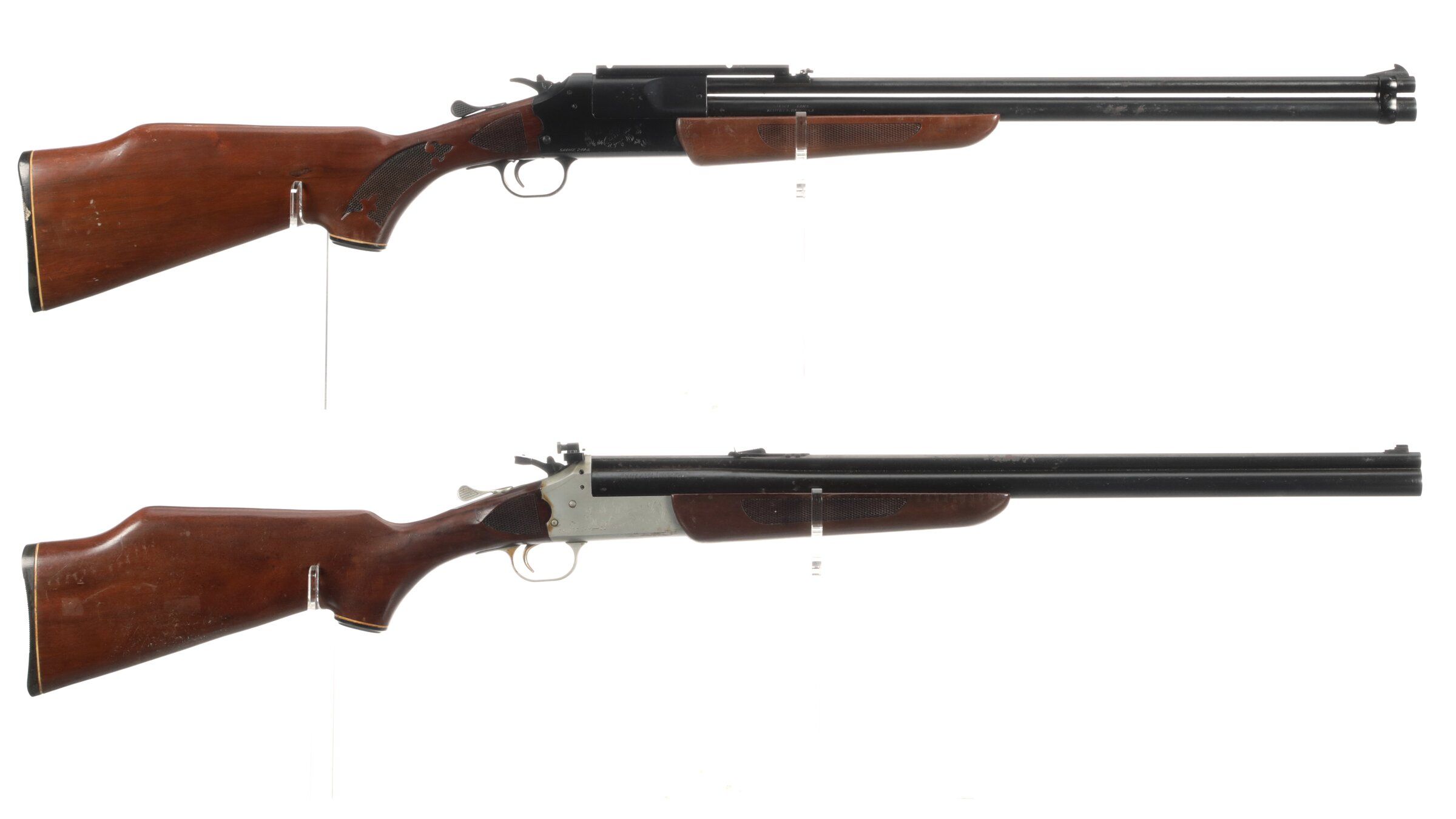 Two Savage Arms Model 24 Over/Under Combination Guns | Rock Island Auction