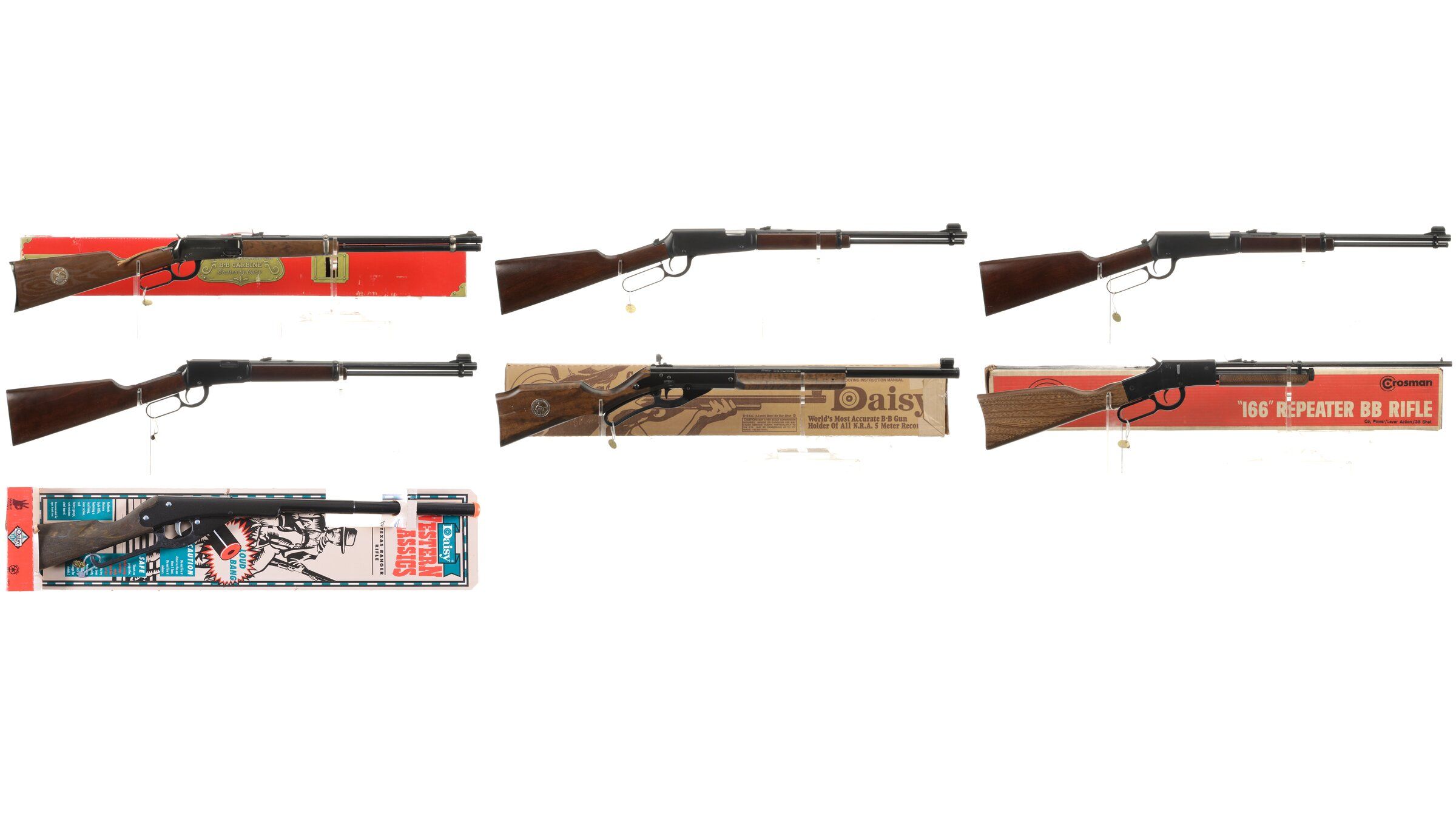 Five Air-Rifles and Two Toy Guns | Rock Island Auction