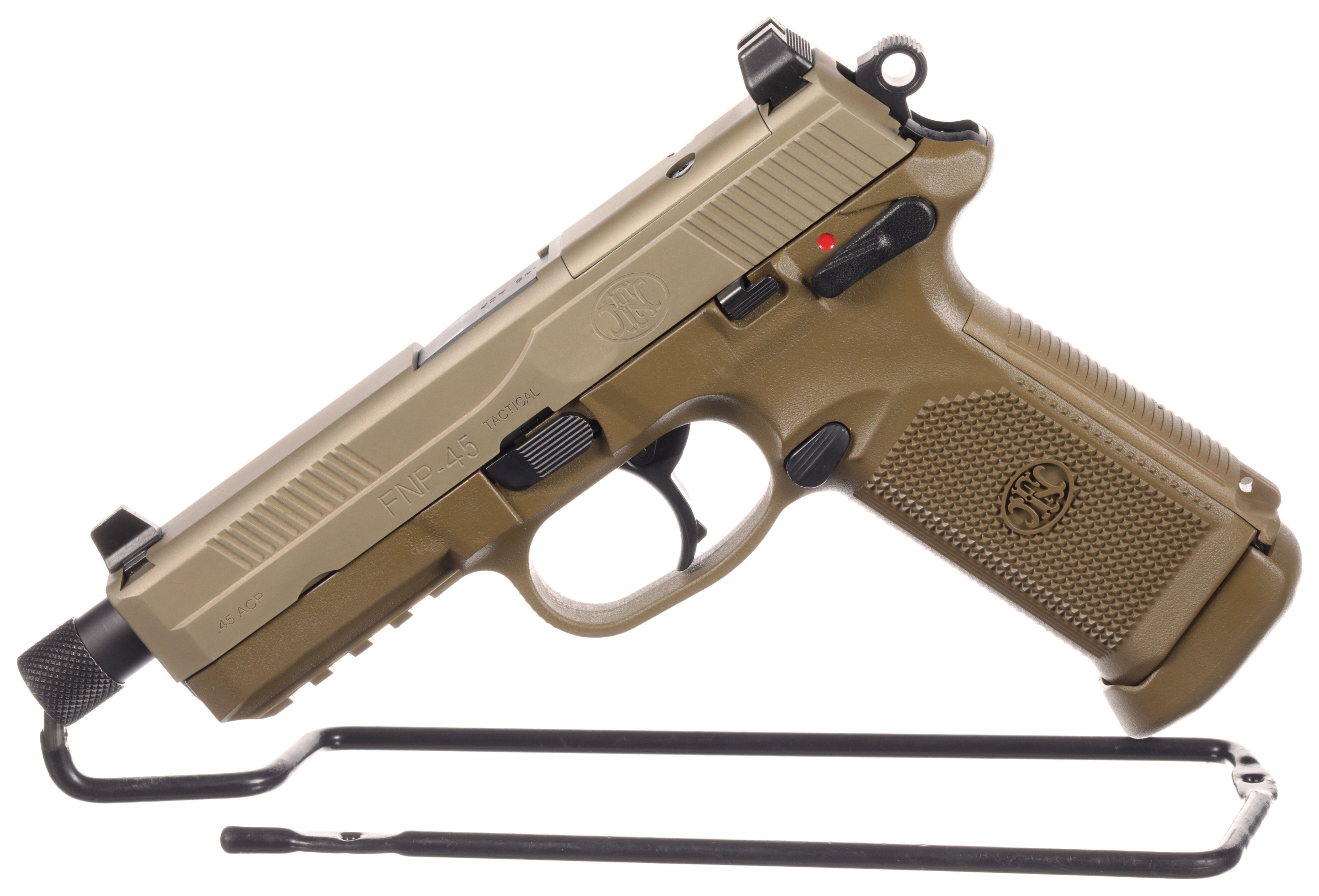 FNH USA Model FNP-45 Tactical Semi-Automatic Pistol with Case | Rock ...