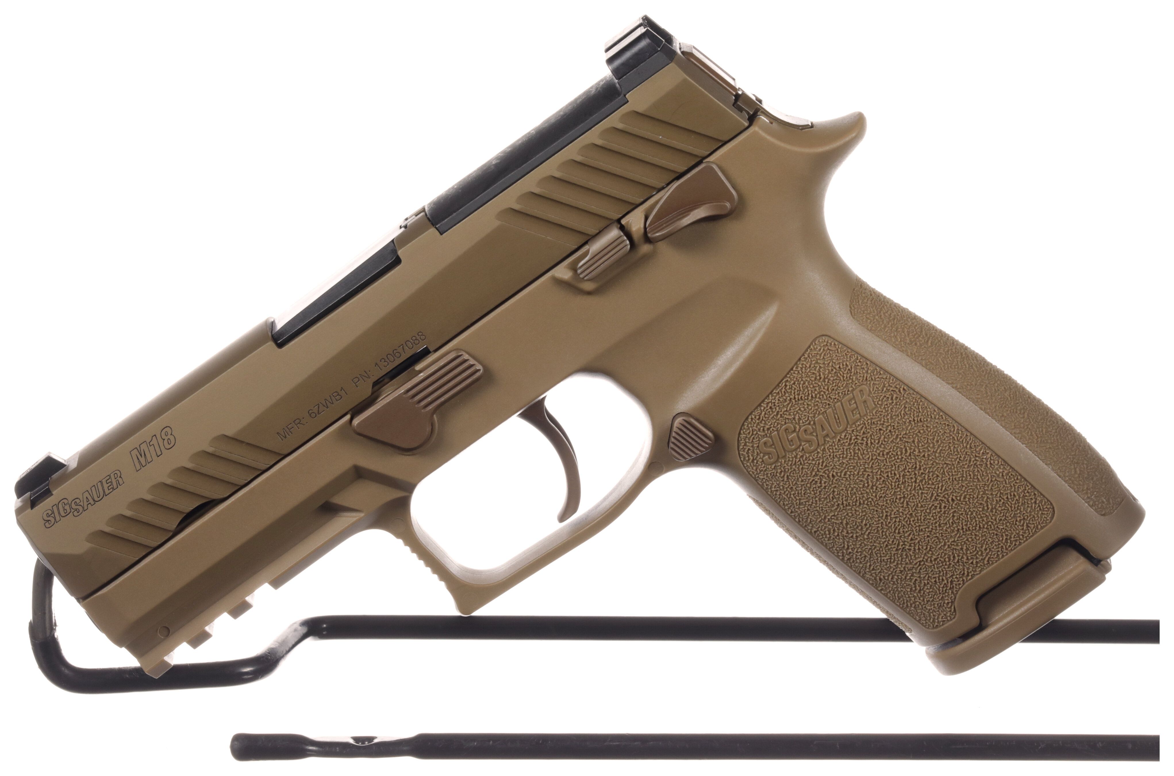 Sig Sauer M18 Semi-Automatic Pistol with Box | Rock Island Auction