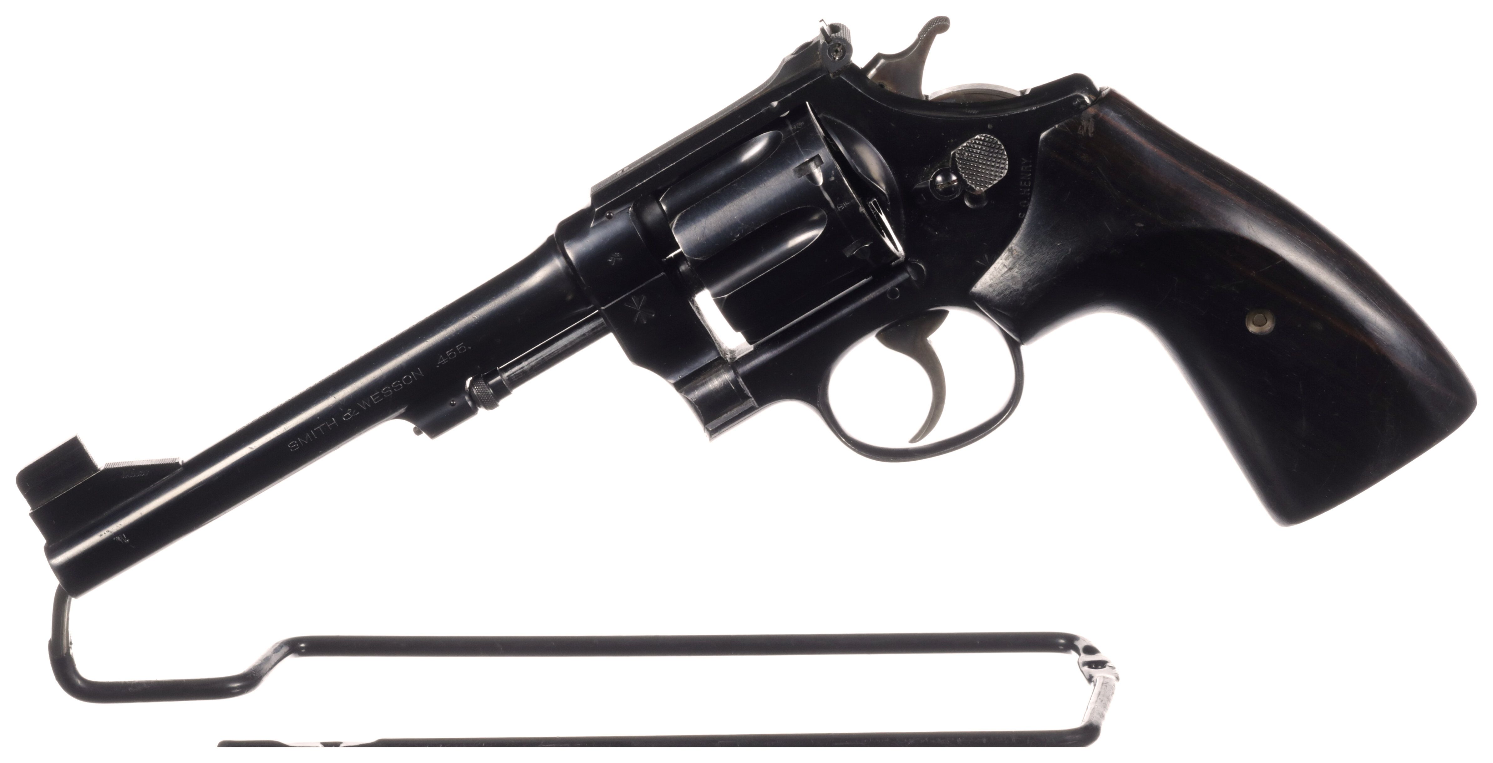 Canadian Military Marked Smith & Wesson .455 Mark II Revolver | Rock ...