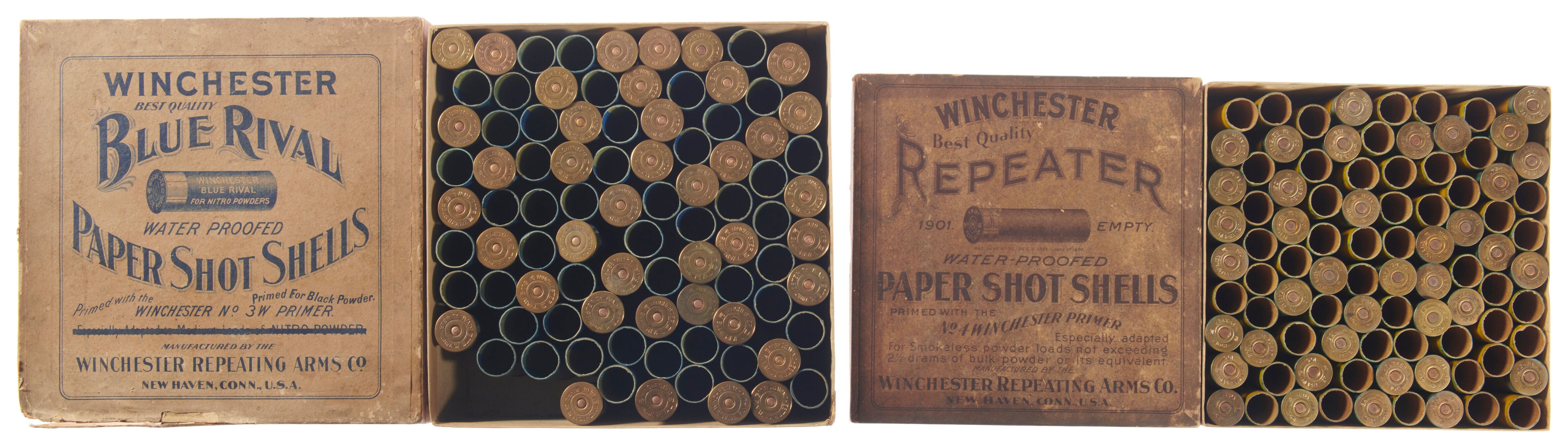 Grouping of Powder Containers and Vintage Shotshells | Rock Island Auction