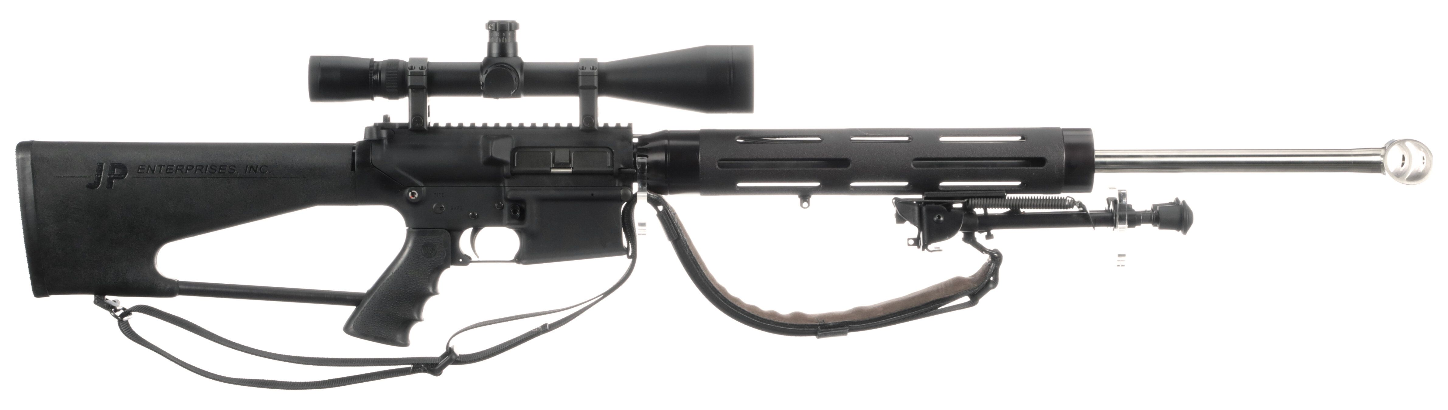Eagle Arms/Armalite Model AR-10 Rifle with Leupold Mark 4 Scope | Rock ...