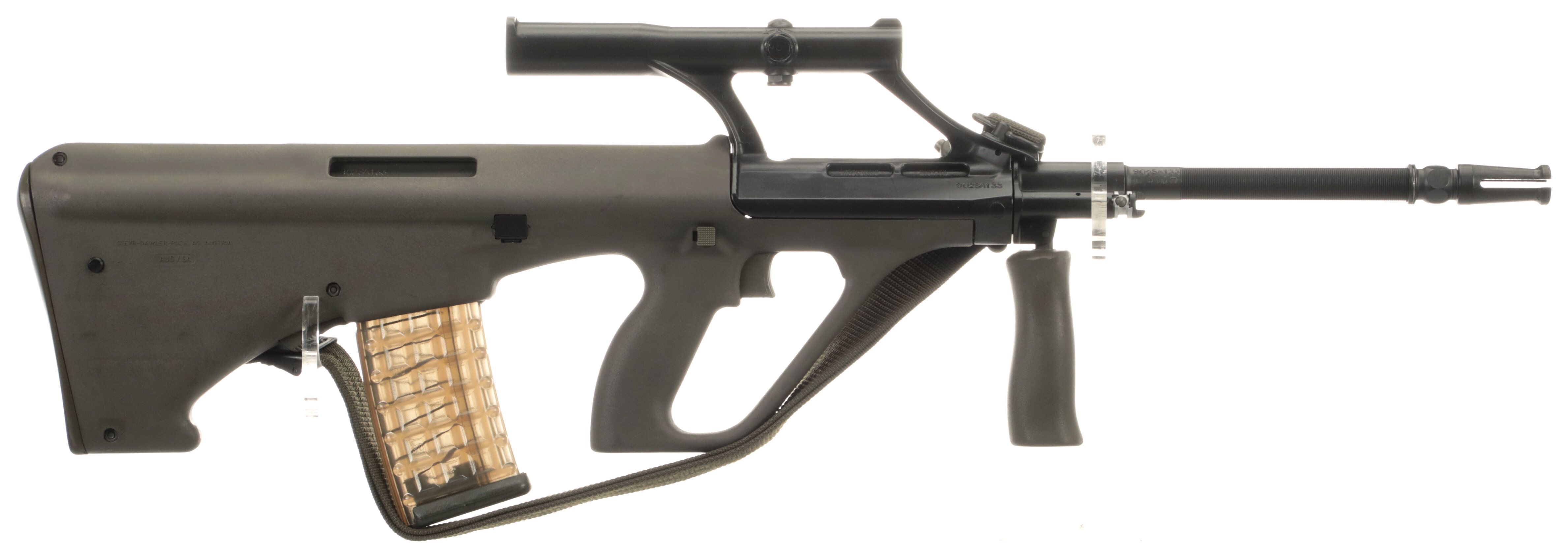 Desirable Steyr AUG/SA Semi-Automatic Rifle with Integral Scope | Rock ...