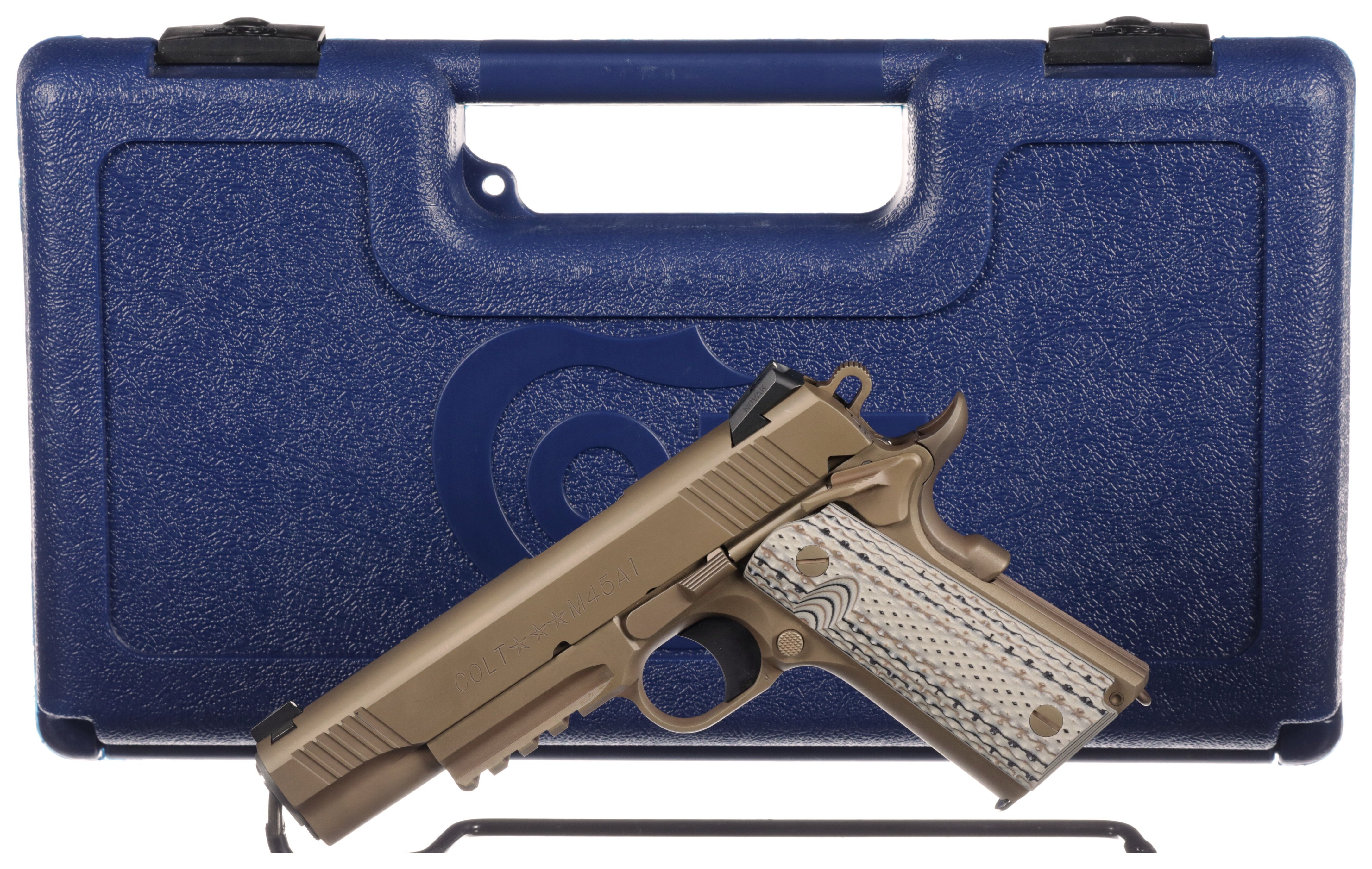 Colt Government Model Rail Gun M45A1 Semi-Automatic Pistol, 44% OFF