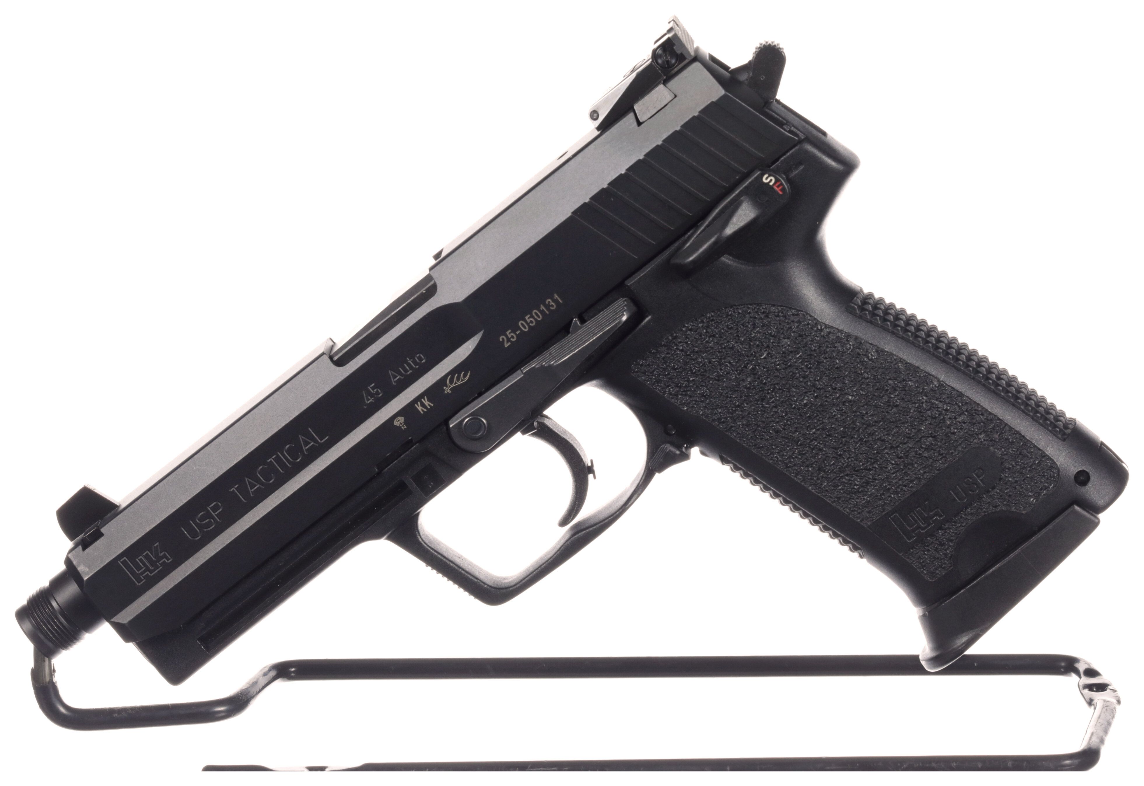 Heckler & Koch Model USP 45 Tactical Pistol with Case | Rock Island Auction