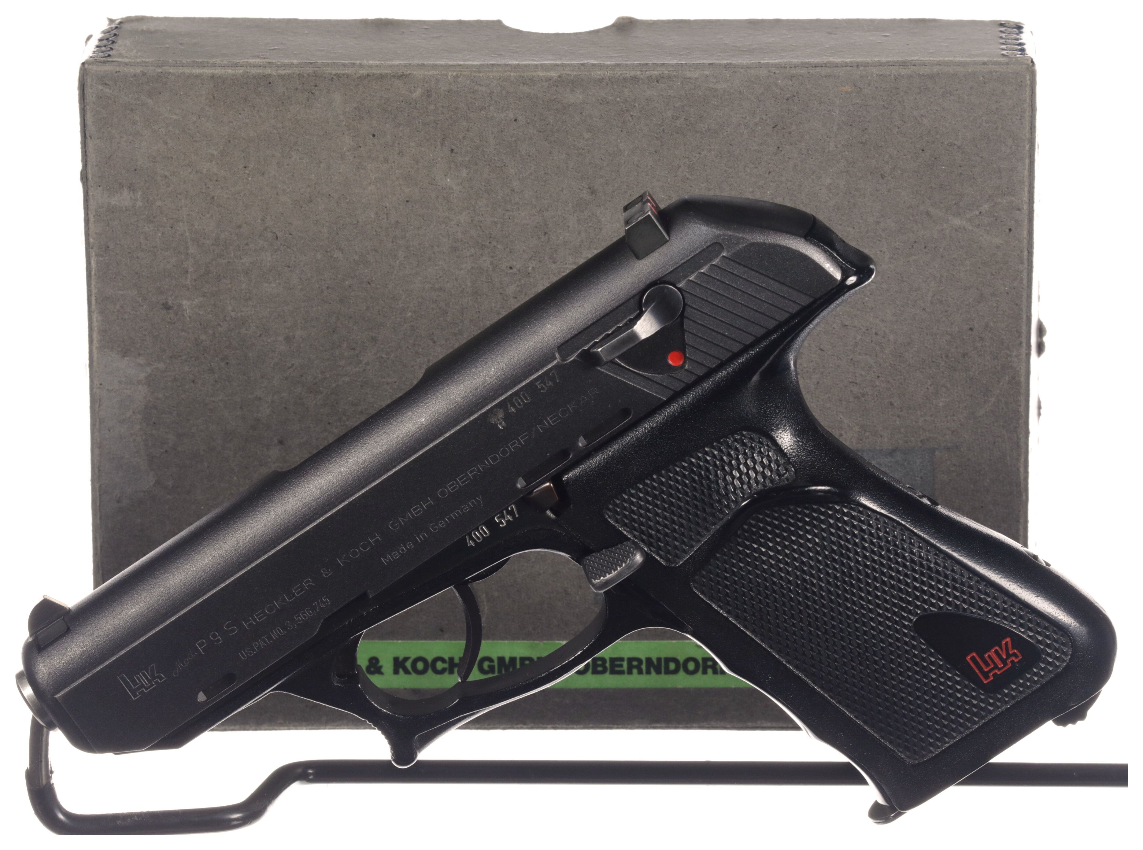 Heckler & Koch Model P9S Semi-Automatic Pistol with Box | Rock Island ...