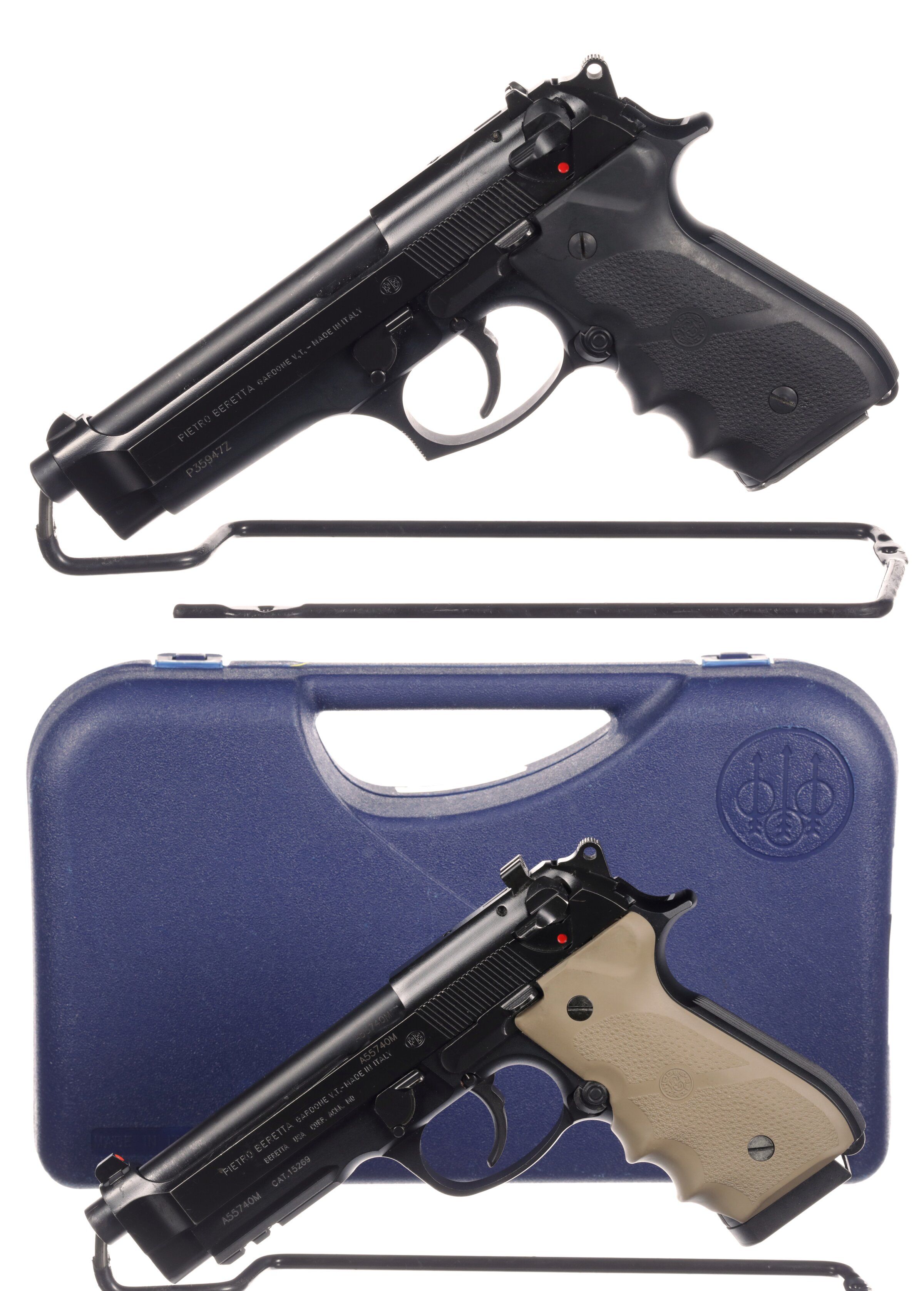 Two Beretta Semi-Automatic Pistols | Rock Island Auction