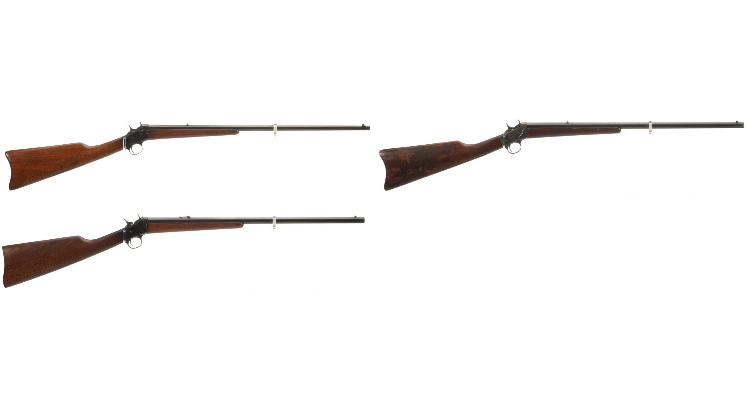 Three Remington Rolling Block Single Shot Rifles | Rock Island Auction