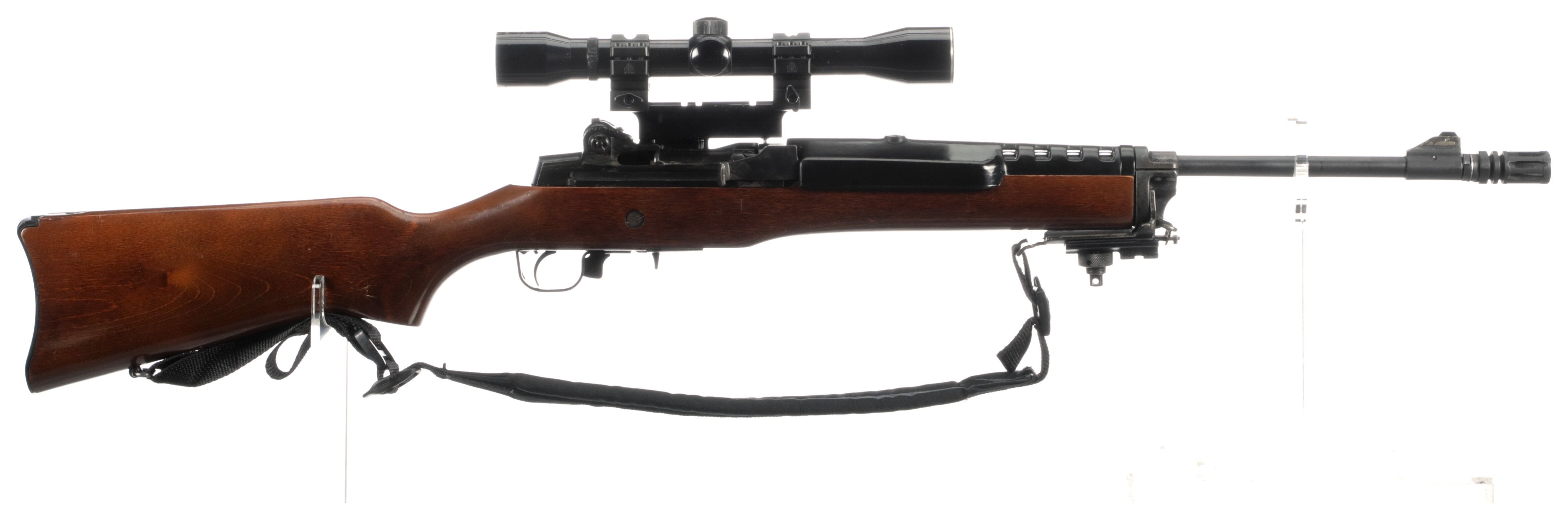 Ruger Mini 14 Semi-Automatic Rifle with Scope | Rock Island Auction