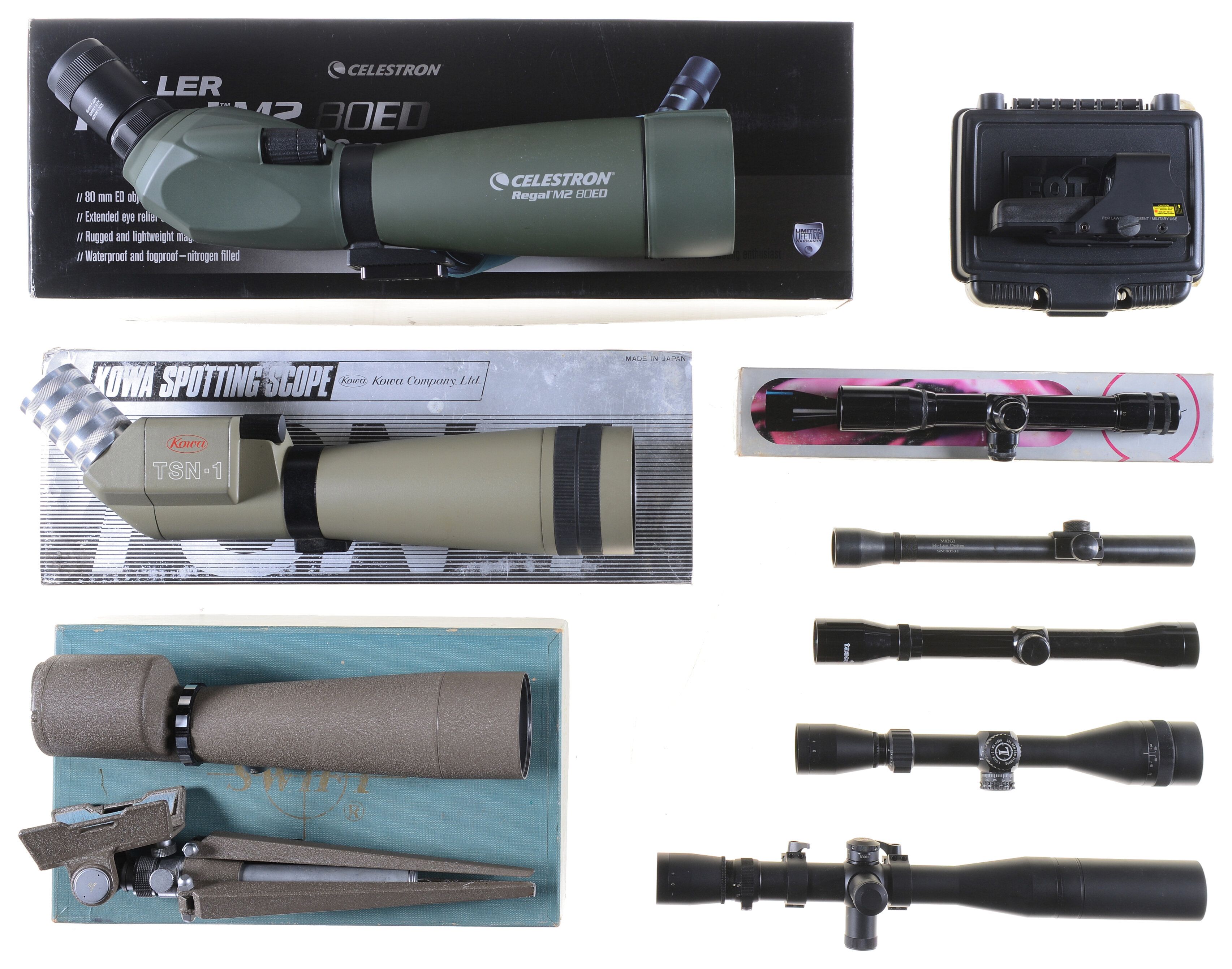 Group of Assorted Firearms Related Optics | Rock Island Auction